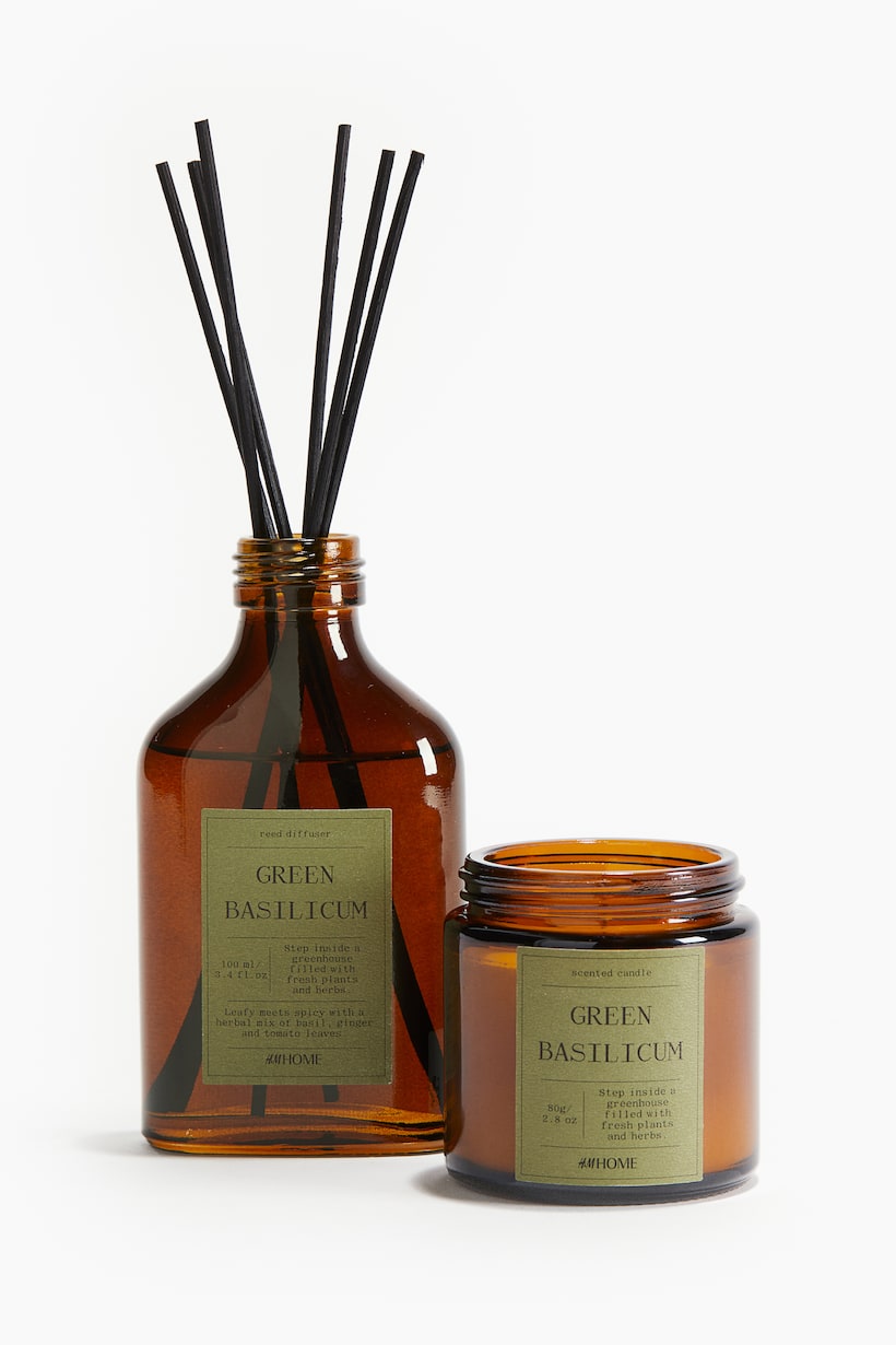 Reed Diffuser - Green Basilicum - Home All | H&M US
