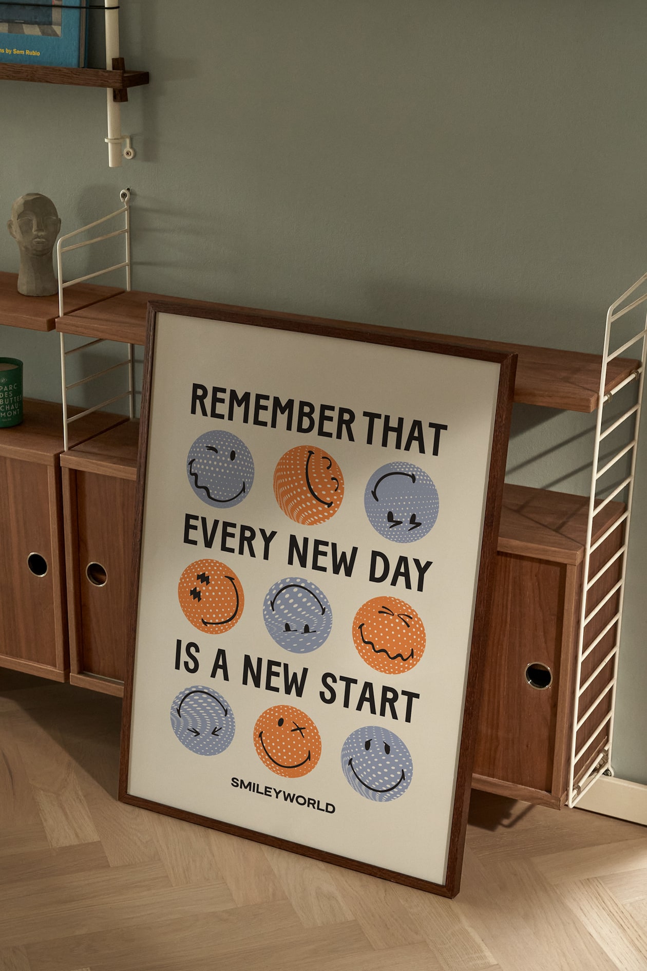 A New Start Poster - Orange - Postery - Home All | H&M GB