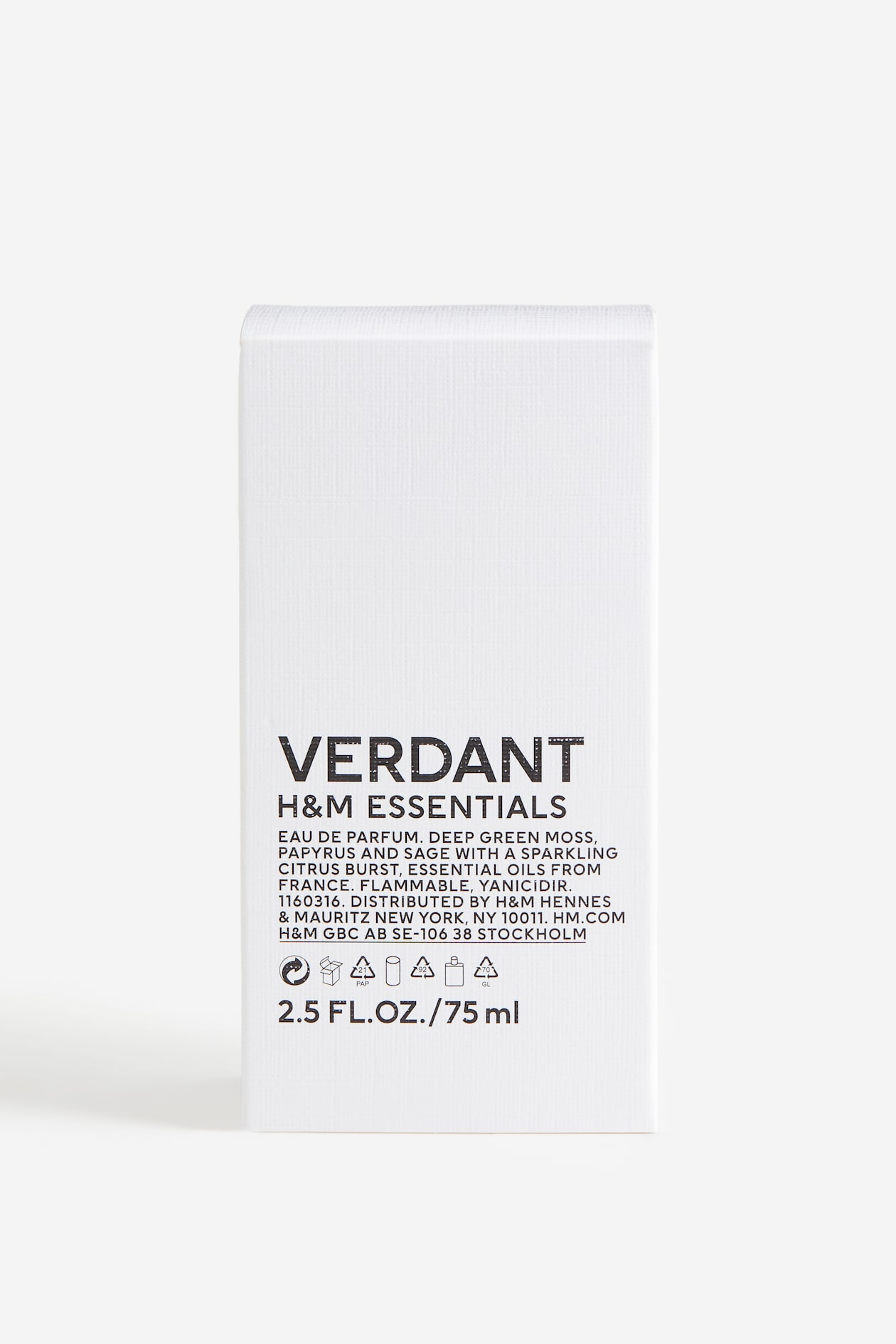 Eau de parfum for him - White/Verdant - Beauty all | H&M GB