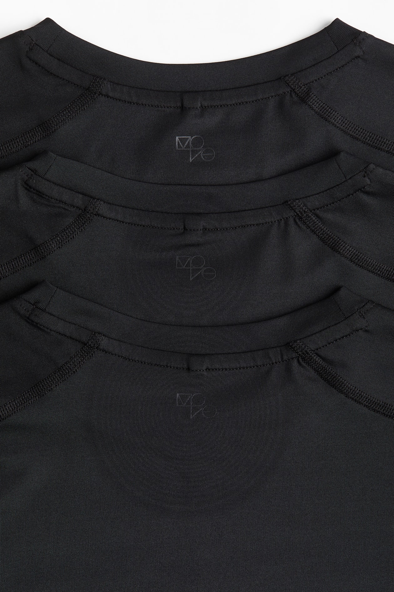 3-pack sports tops with DryMove™ - Black - Kids | H&M SG