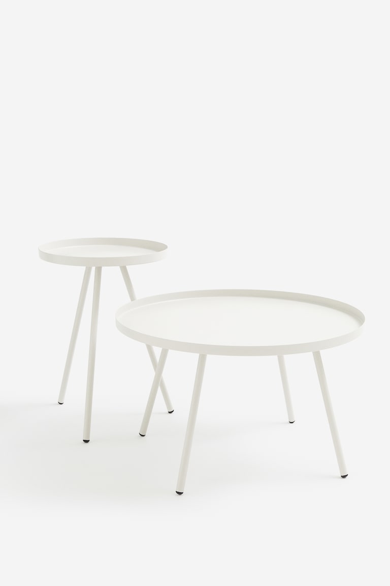 Light gray Low Side Table at H&M Home | H&M US