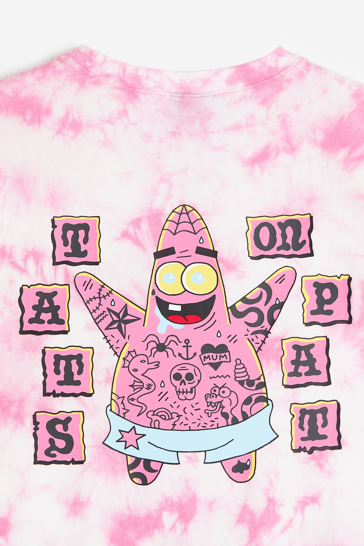 Tank Top with Printed Design - Pink/SpongeBob - Men | H&M US