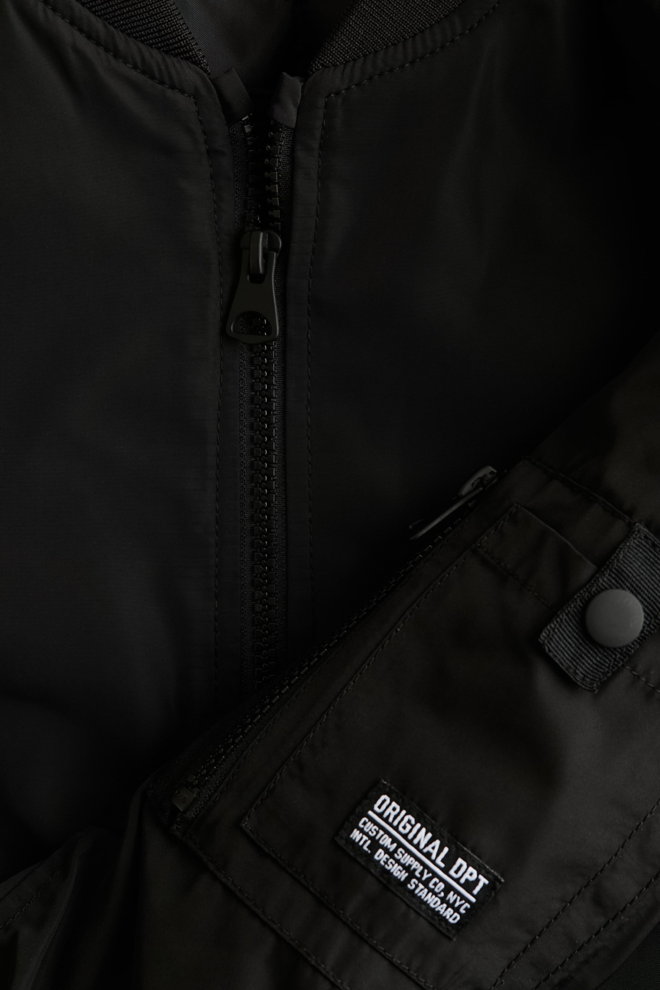 Black Padded bomber jacket for kids | H&M CA