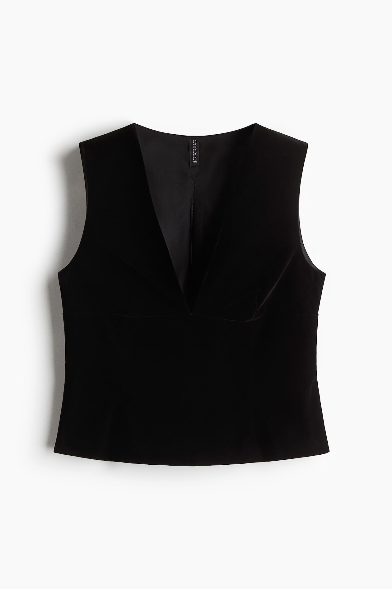 Sleeveless Top - Black - Ladies | H&M US
