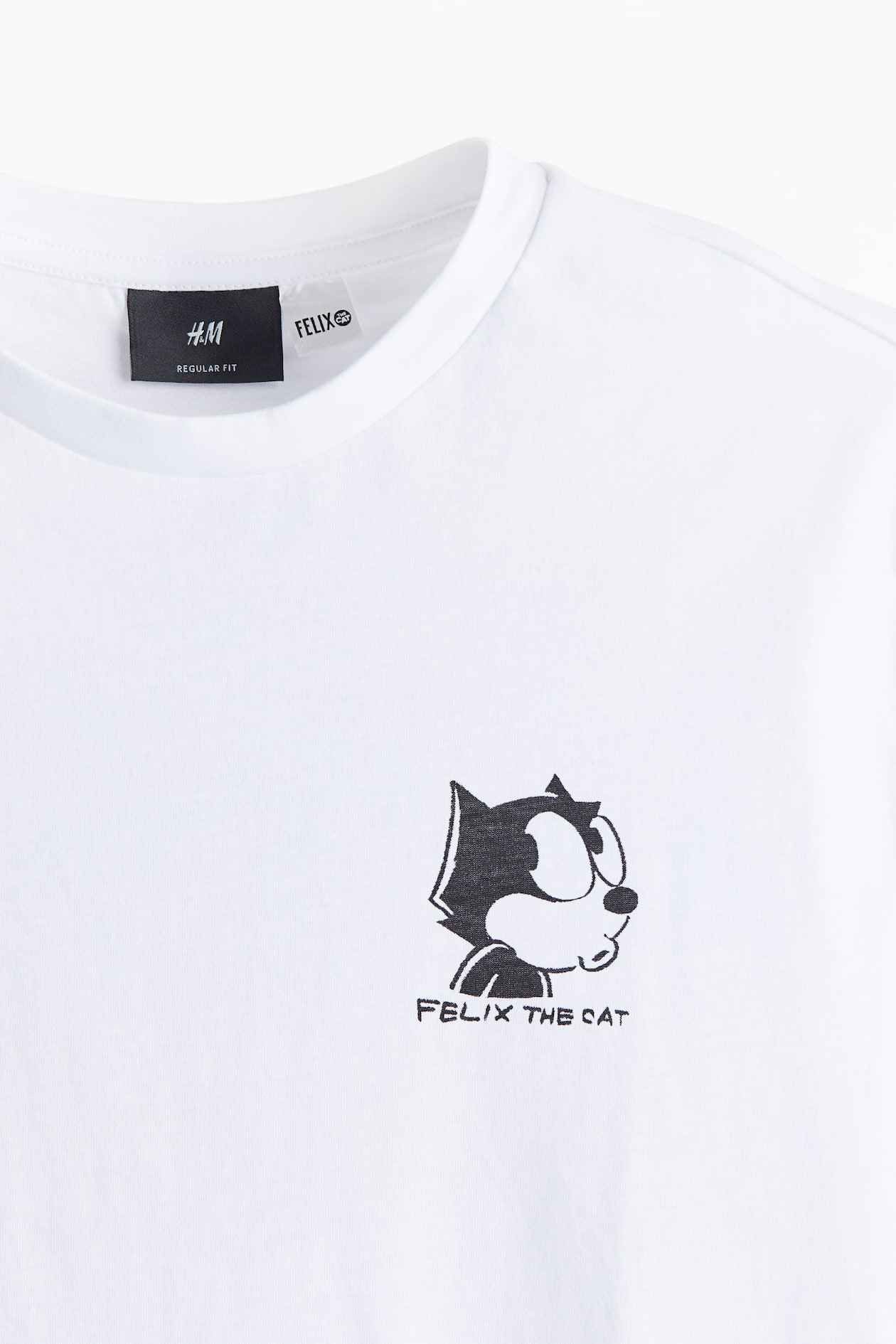 Men’s White/Felix the Cat Regular Fit T-shirt | H&M IN