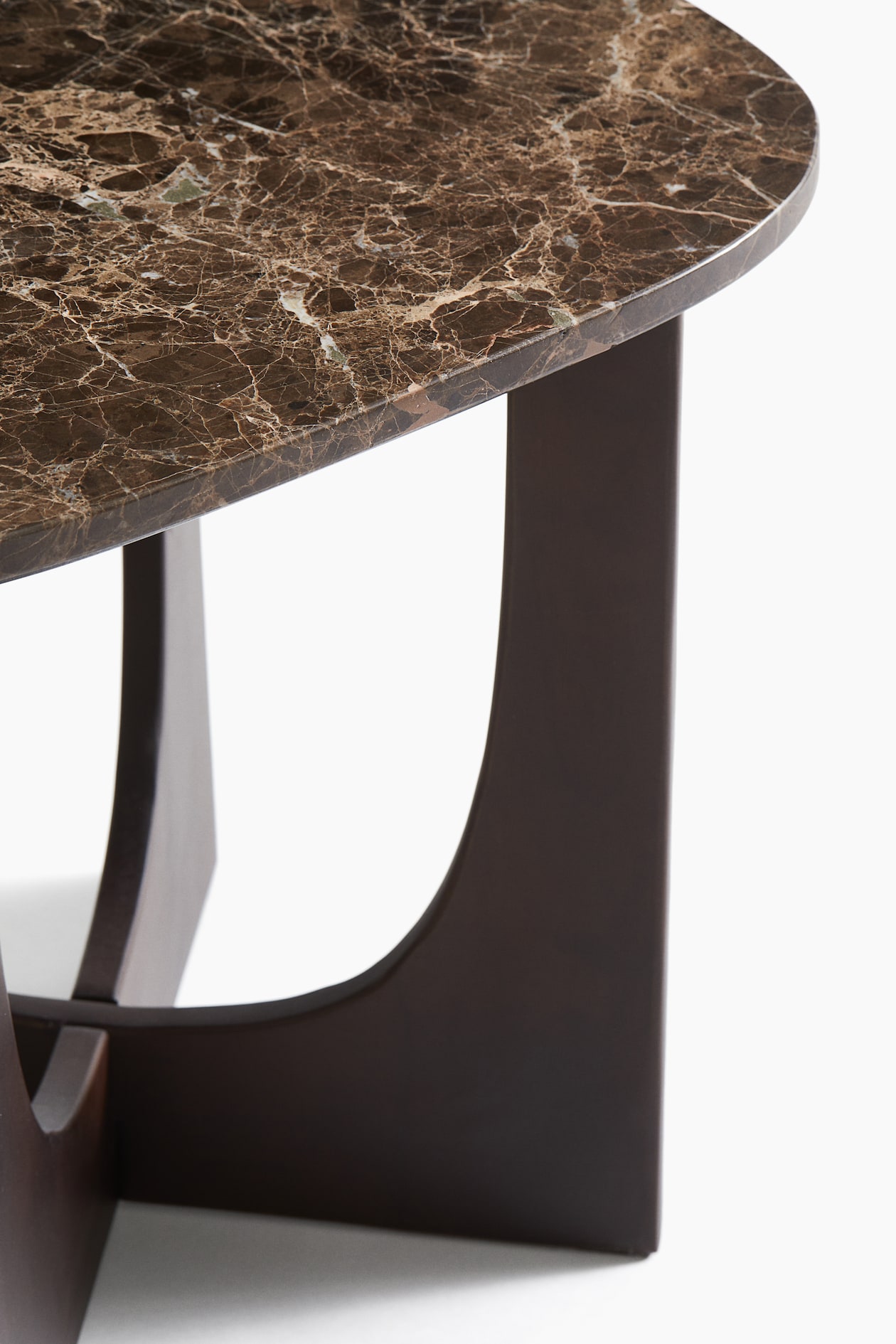 Brown Marble End Table at H&M Home | H&M US