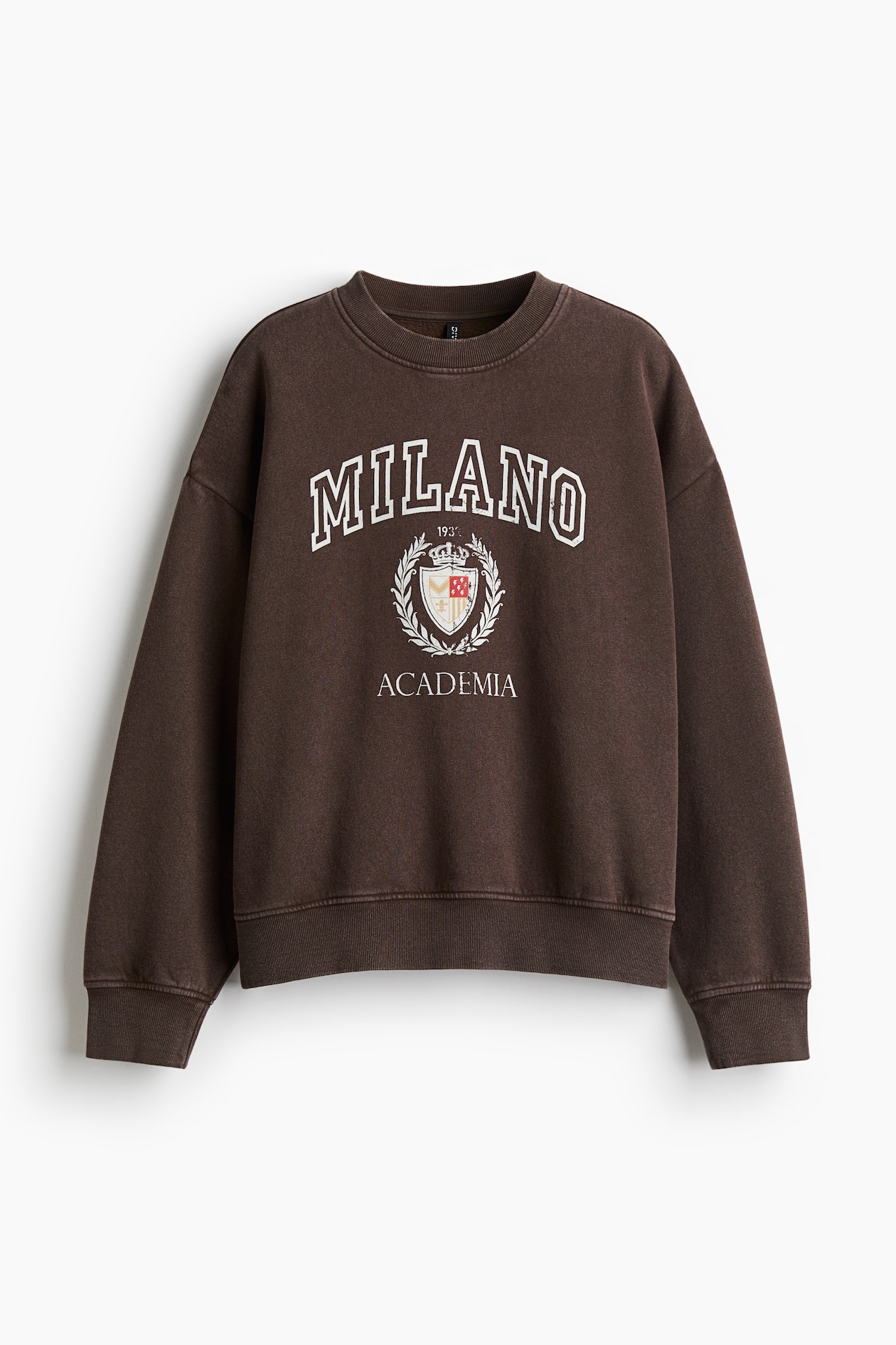 Printed Sweatshirt - Brown/Milano - Ladies | H&M US