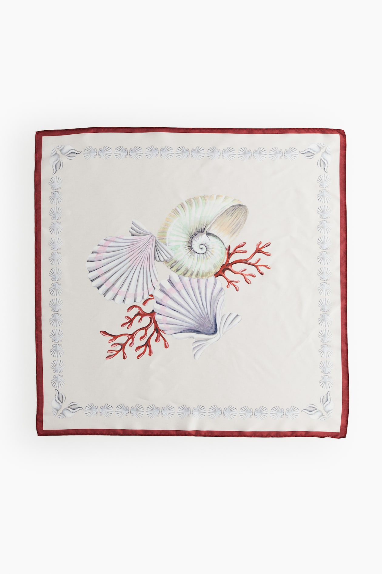 Women's Cream/seashells Satin Scarf | H&M CA