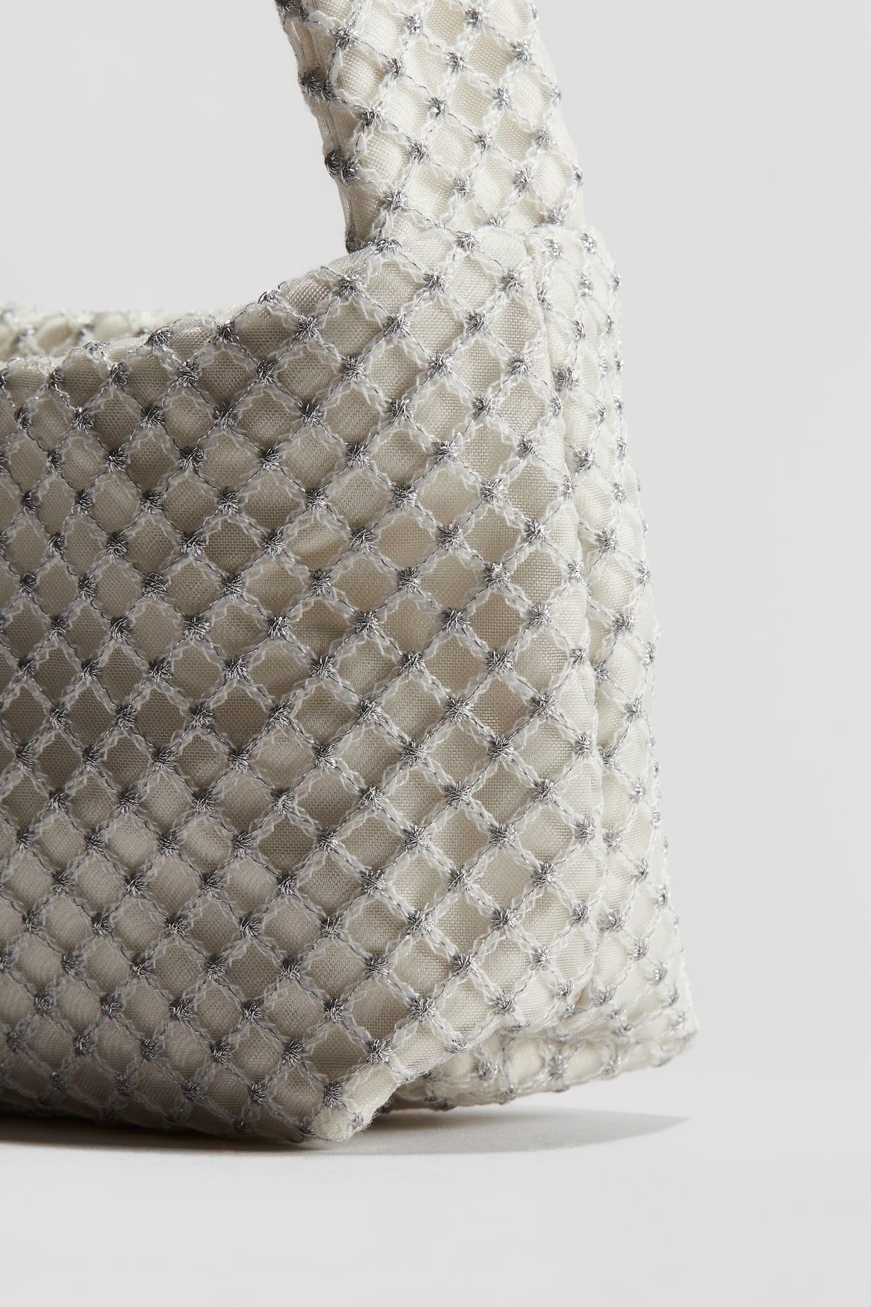 Glittery Net Handbag - White - Kids | H&M US