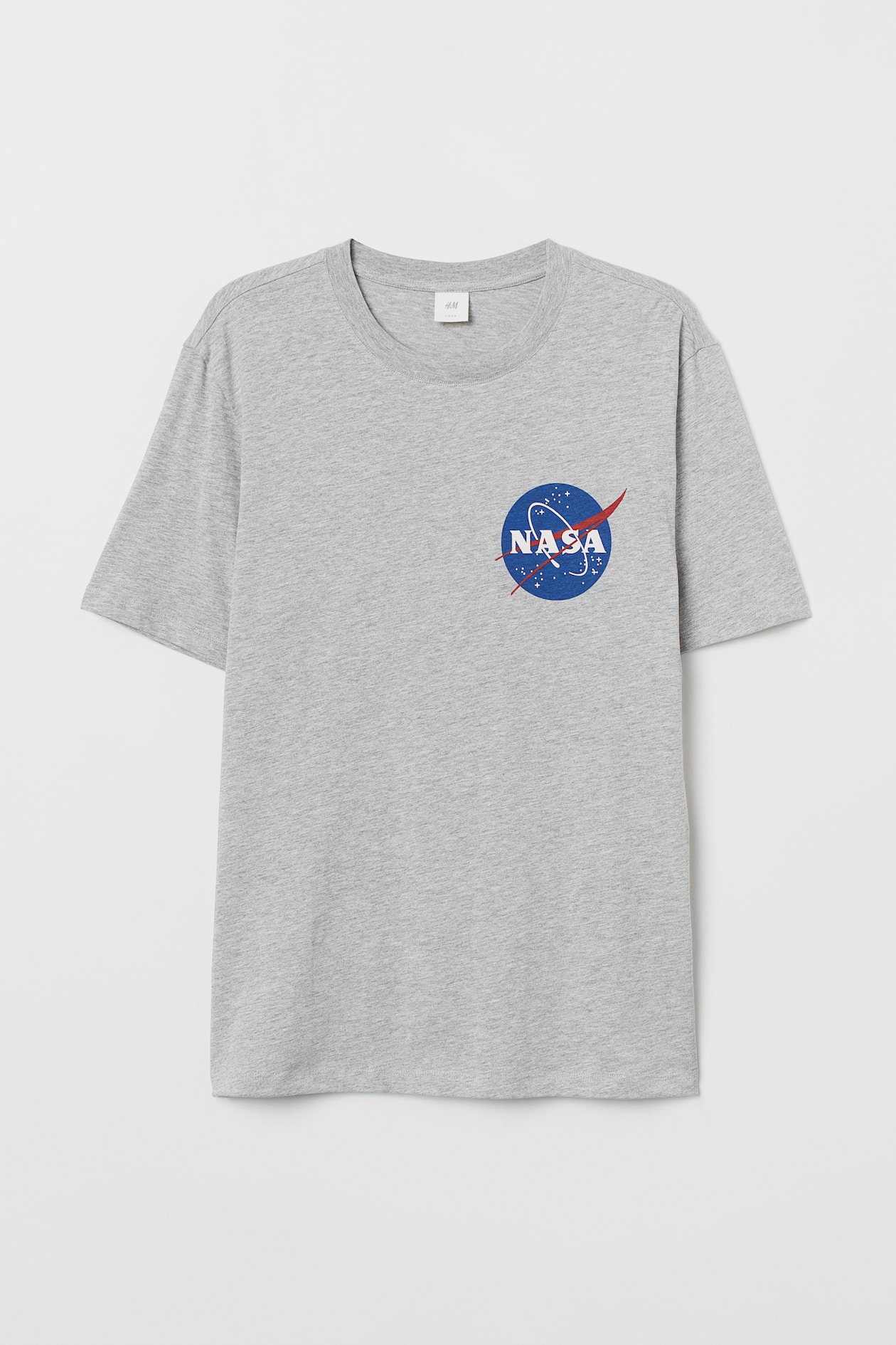 Majica sa aplikacijom - Grey marl/NASA - Men | H&M RS