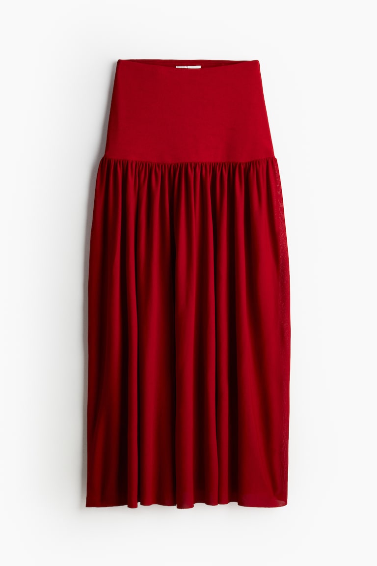 Lange rok - Rood - DAMES | H&M NL