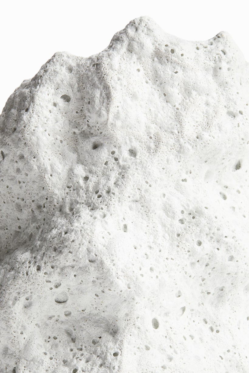 White Lava-Stone-Look Vase at H&M Home | H&M CA