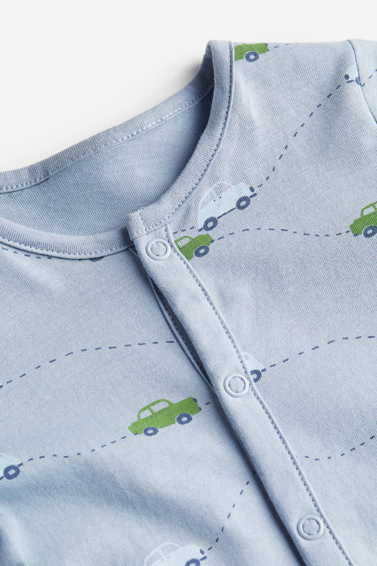Patterned pyjamas - Blue/Cars - Kids | H&M GB