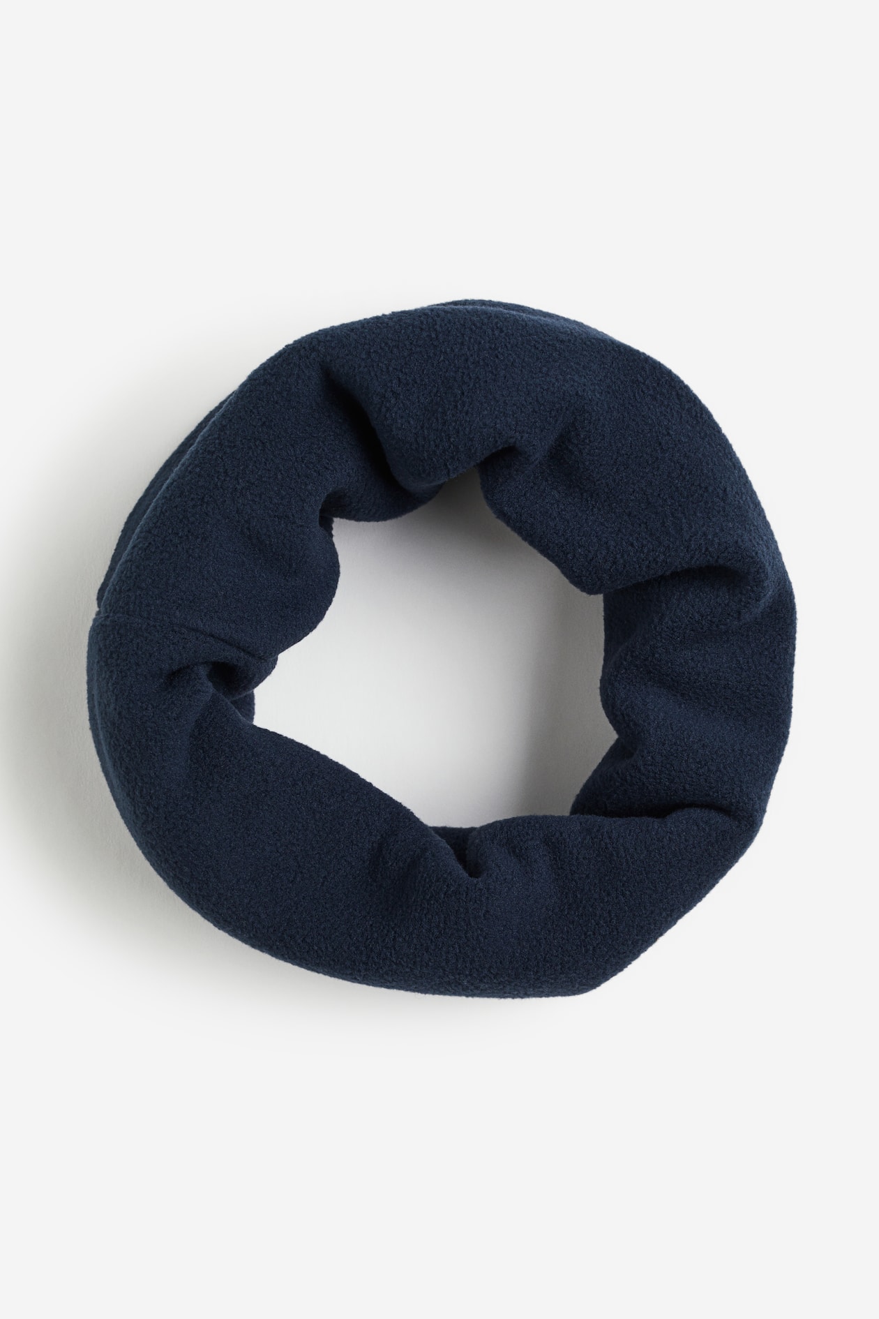 Fleece tube scarf - Dark blue - Kids | H&M GB