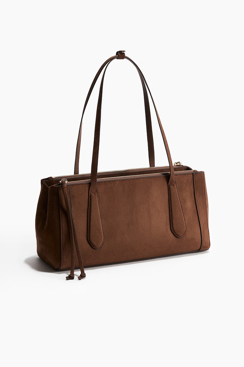 Women's Brown Rectangular Shoulder Bag | H&M CA