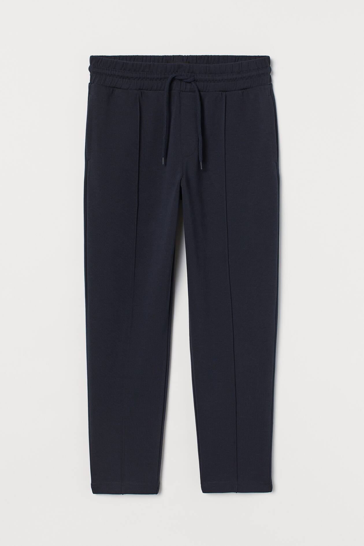 Cropped Sweatpants Regular Fit - Navy blue - Men | H&M HK