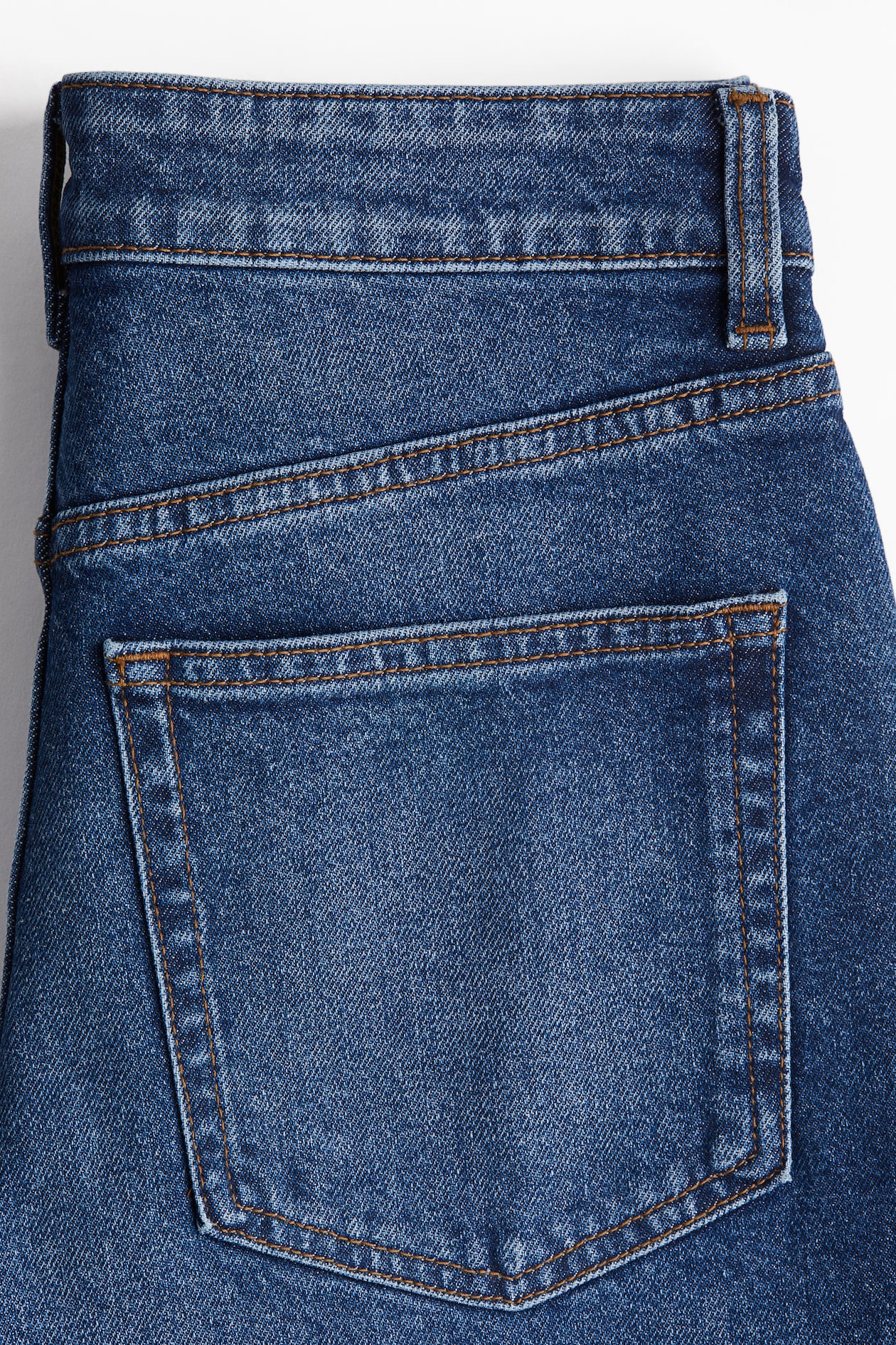 High Rise Wide-cut Jeans - Denim blue - Ladies | H&M US