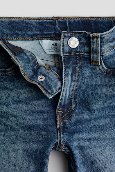 Super Soft Slim Fit Jeans - Dark denim blue - Kids | H&M US
