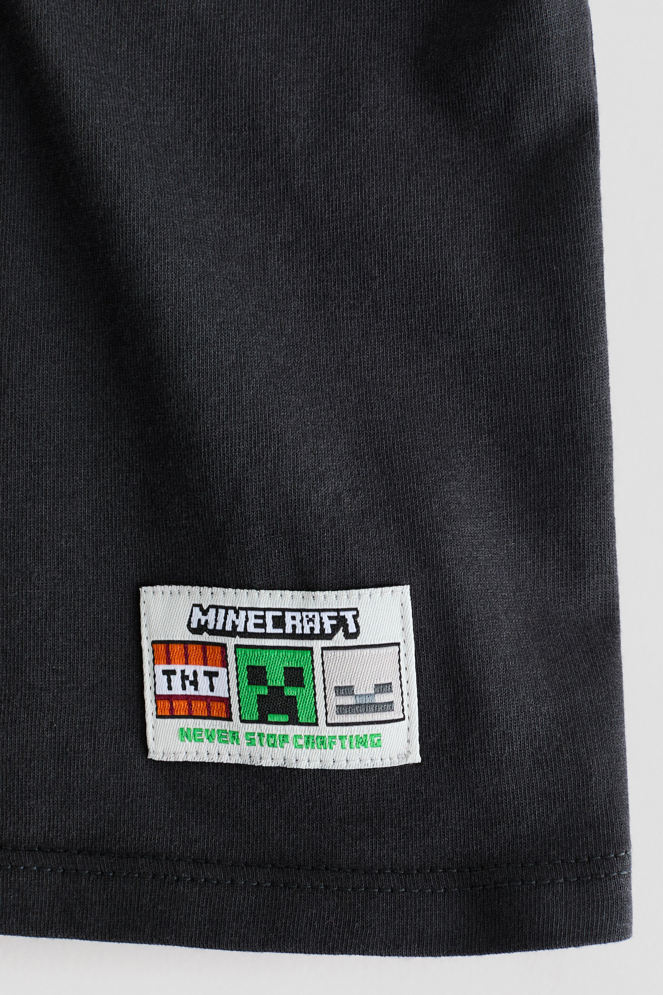 T-Shirt mit Wendepailletten - Dark grey/Minecraft - Kids | H&M DE
