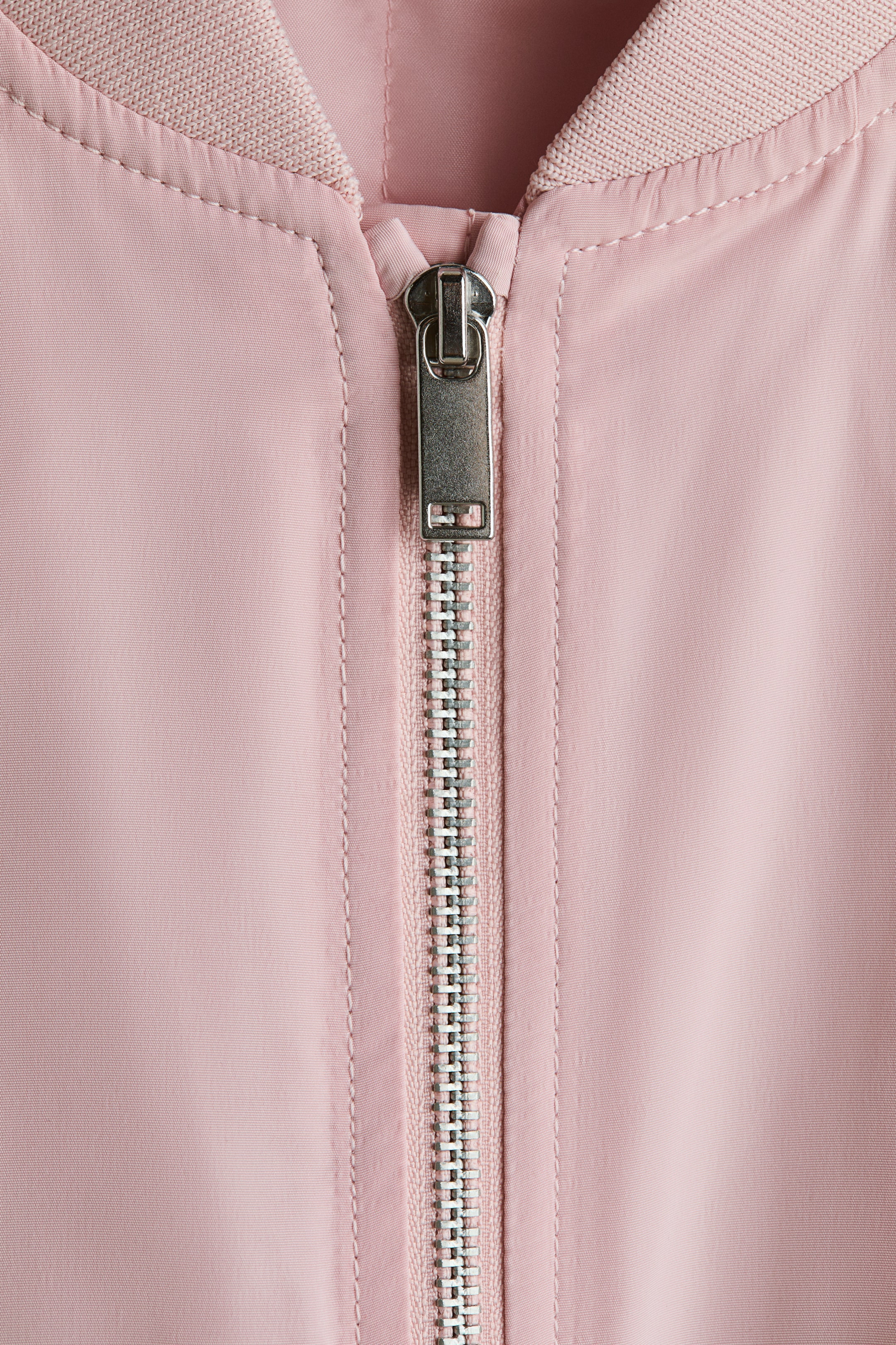 Padded bomber jacket - Light pink - Kids | H&M IN