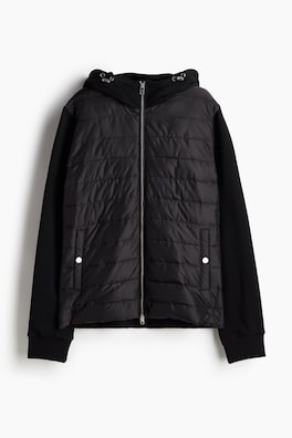 Men’s Black Regular Fit Hybrid Jacket | H&M IN