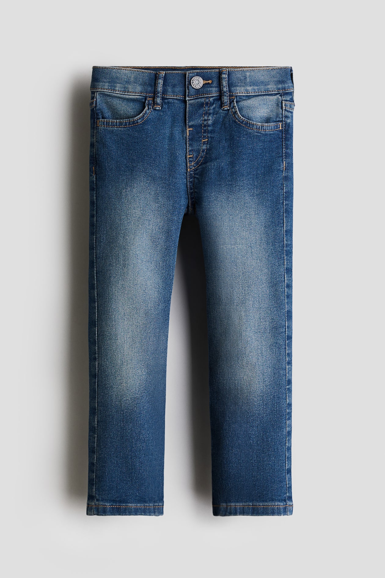 Dark denim blue Superstretch Slim Fit Jeans for kids | H&M CA
