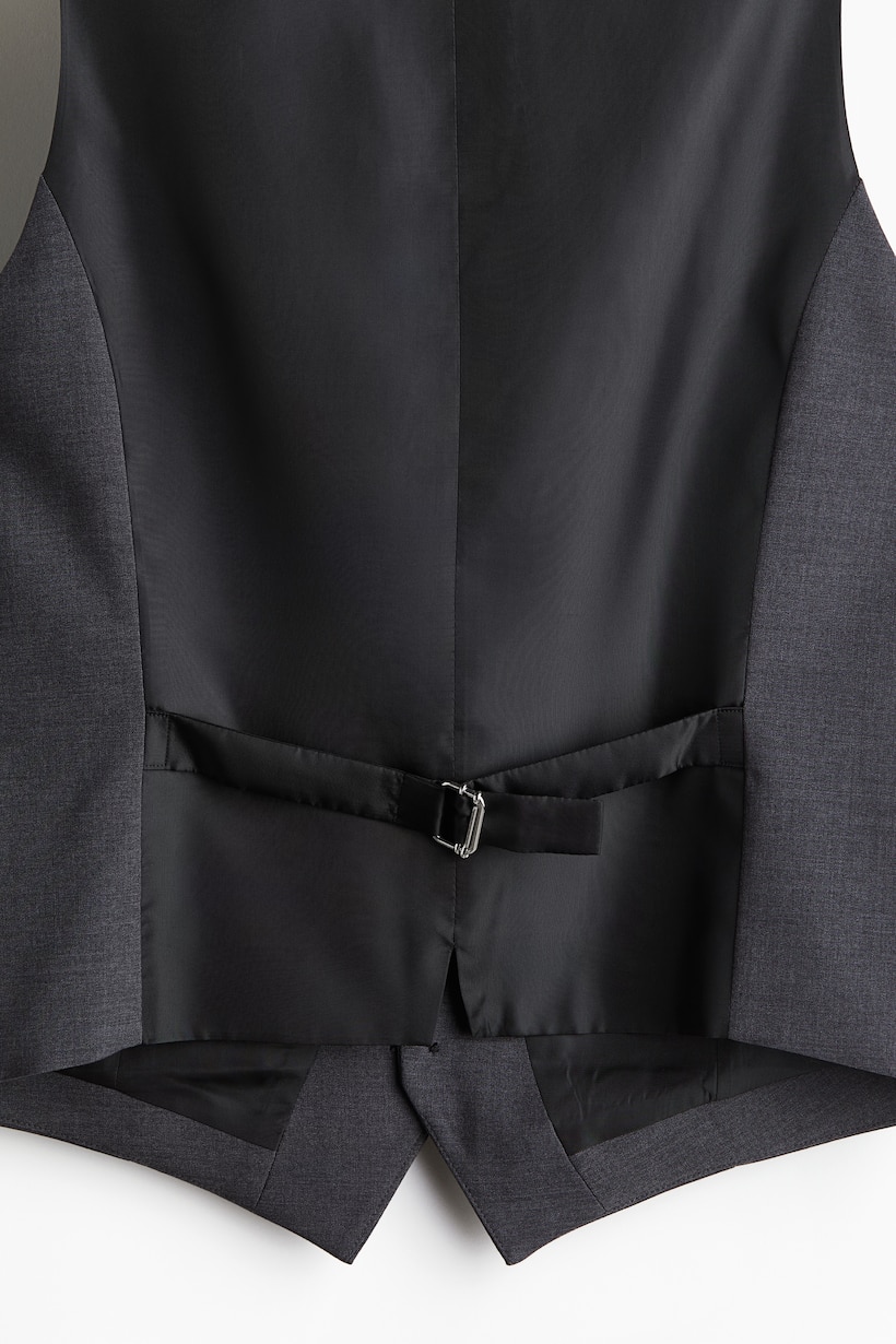 Slim Fit Suit waistcoat - Dark grey - Men | H&M IN