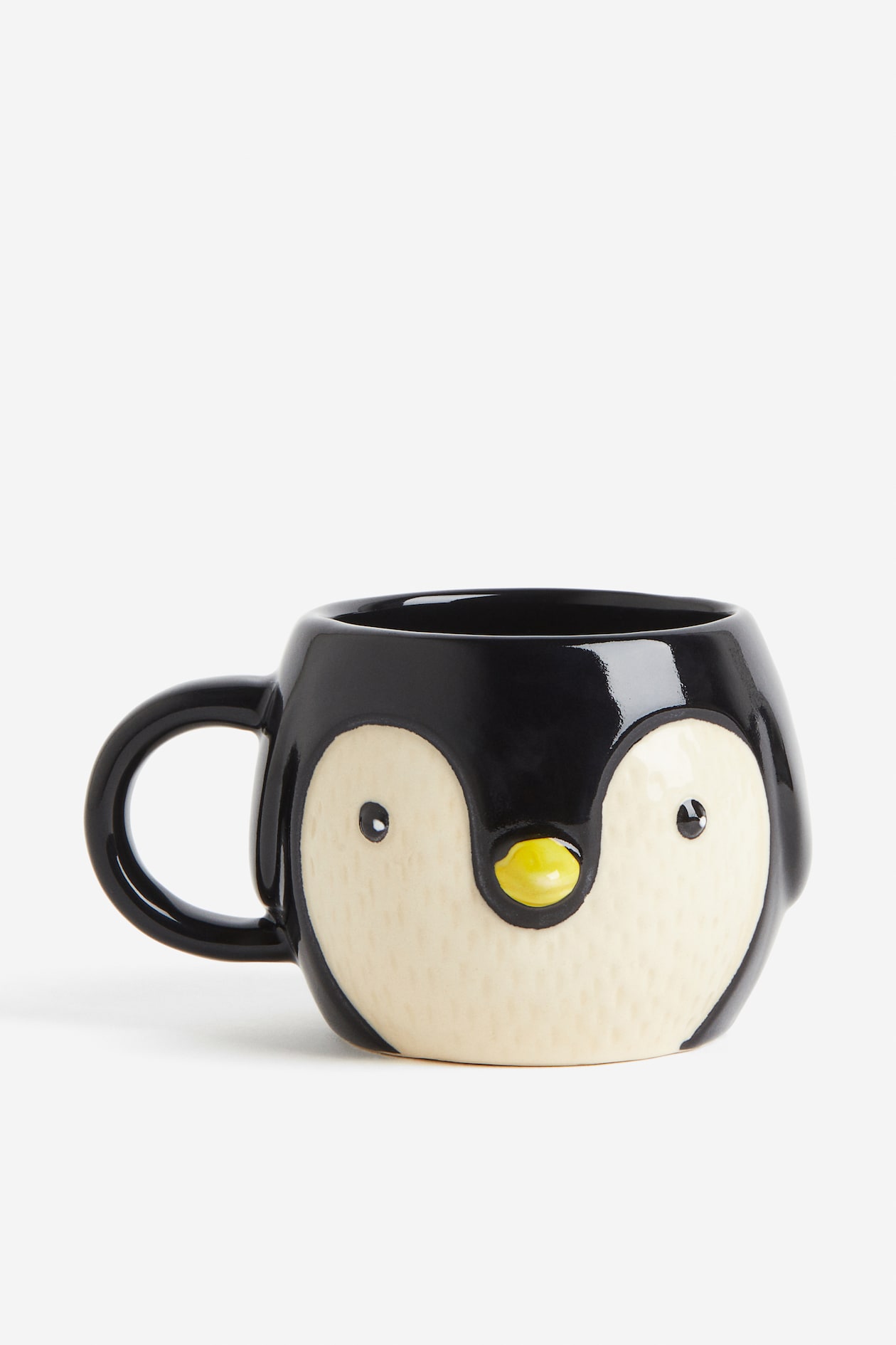 Stoneware Mug - Black/penguin - Home All | H&M US