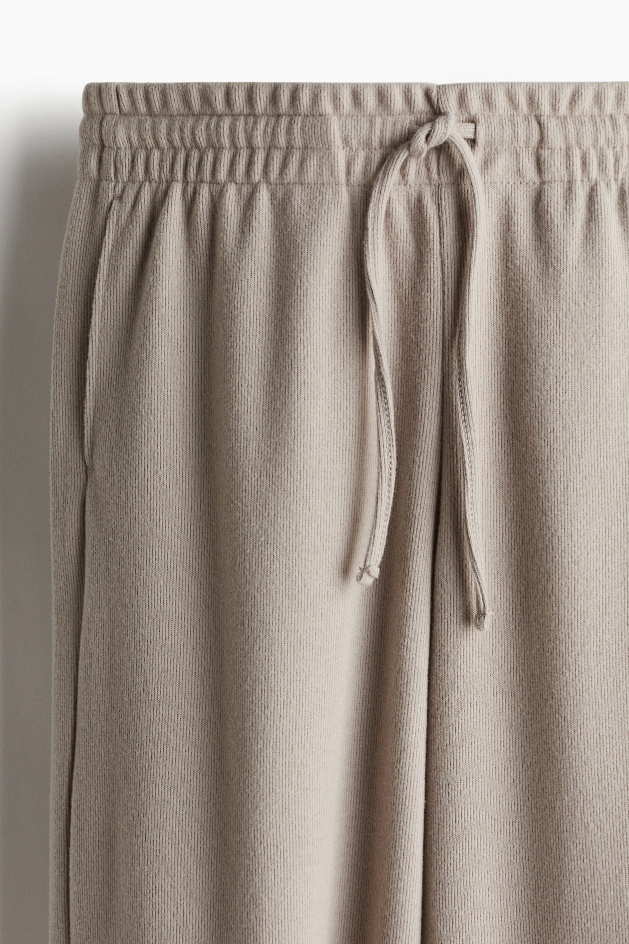 저지 와이드 조거 팬츠 - 라이트 그레이지 - 여성 | H&M KR