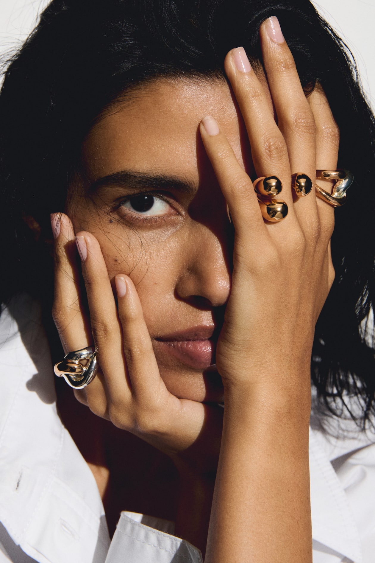 Women’s Rings | Gold, Silver, Statement & Sets | H&M IN