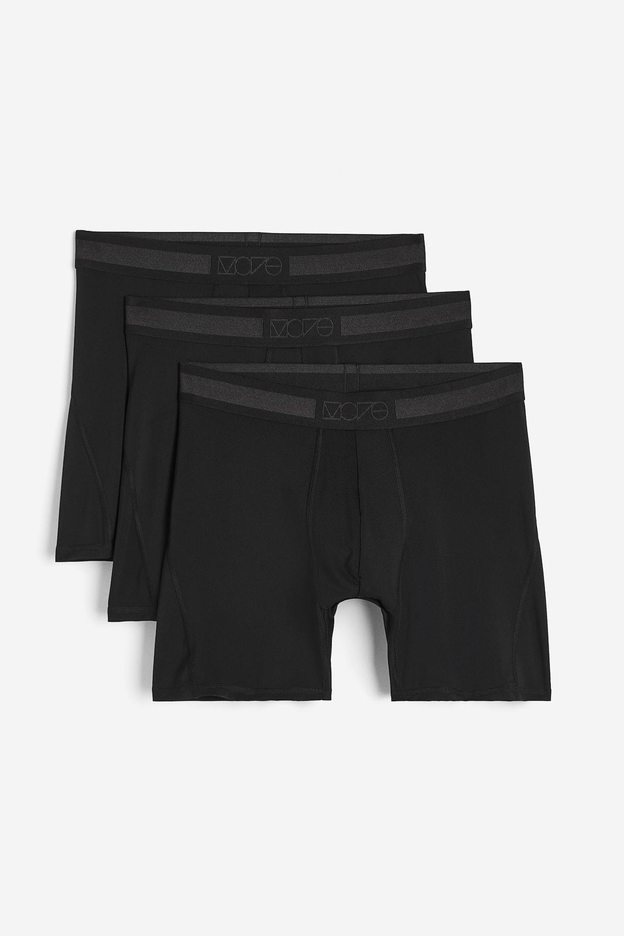 Boxer sportivi con DryMove™ 3 pezzi - Nero - UOMO | H&M IT