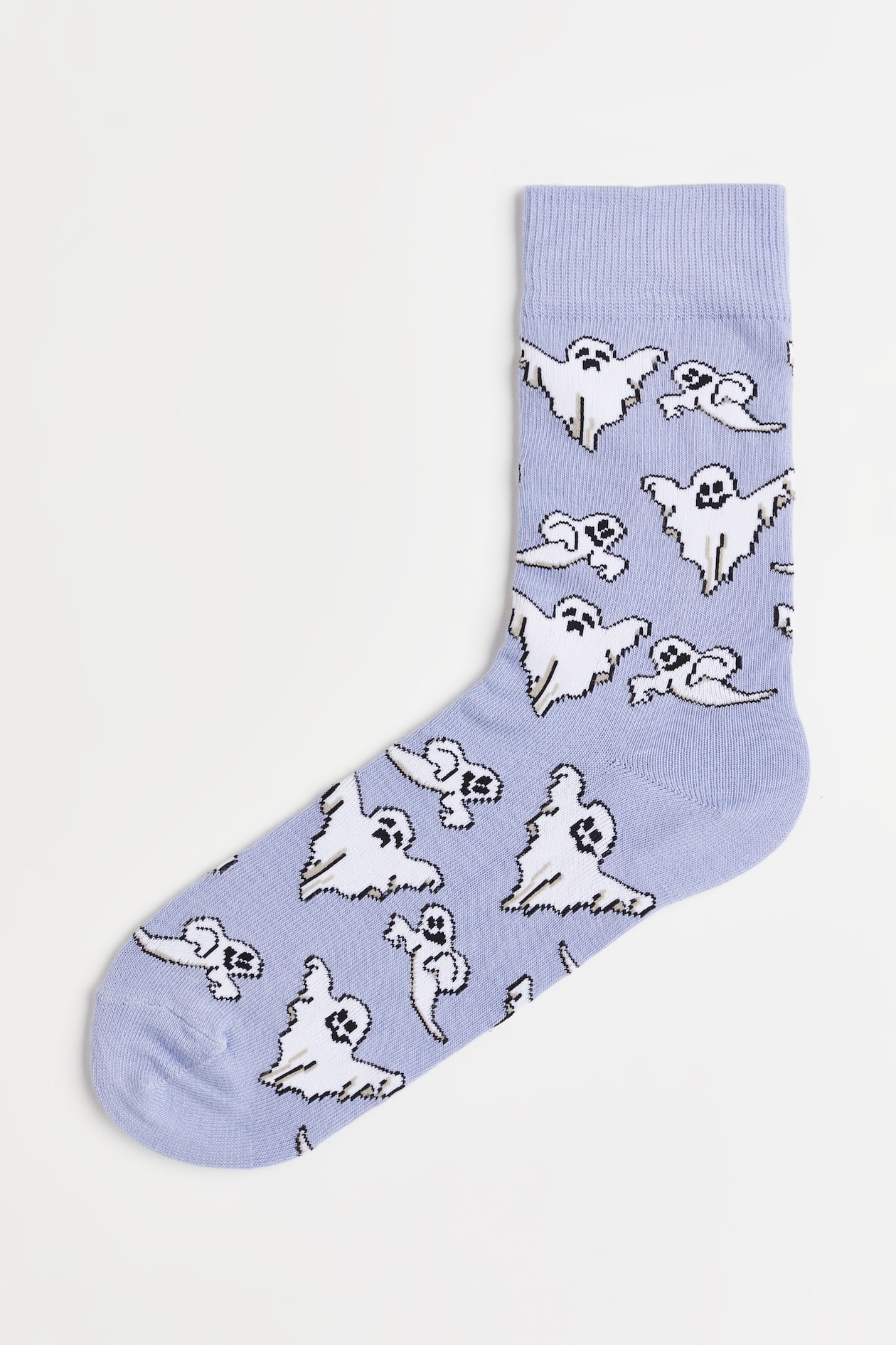 Pattern Socks - Purple/Ghosts - Men | H&M AU