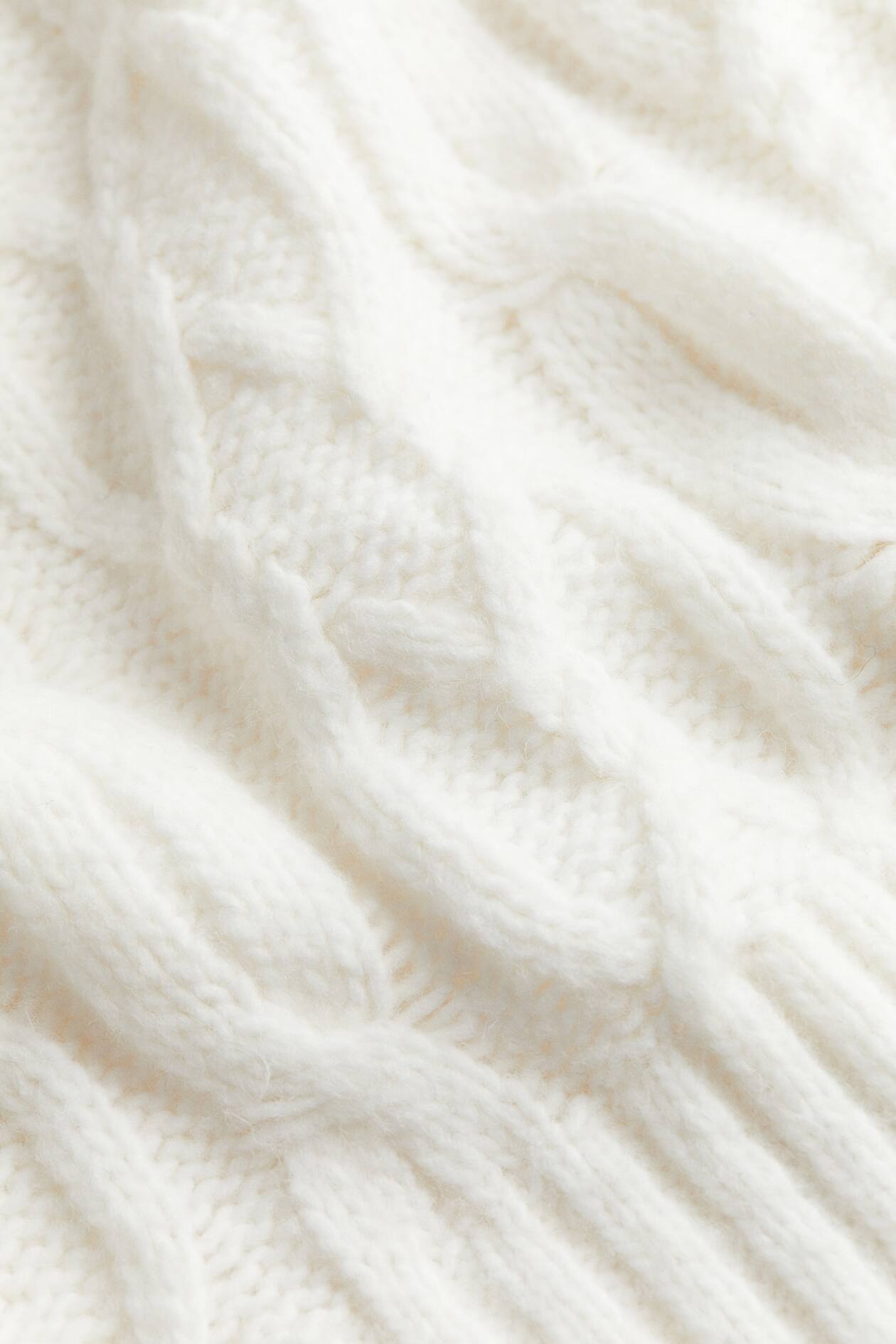 Women's Cream Cable-knit Sweater | H&M CA