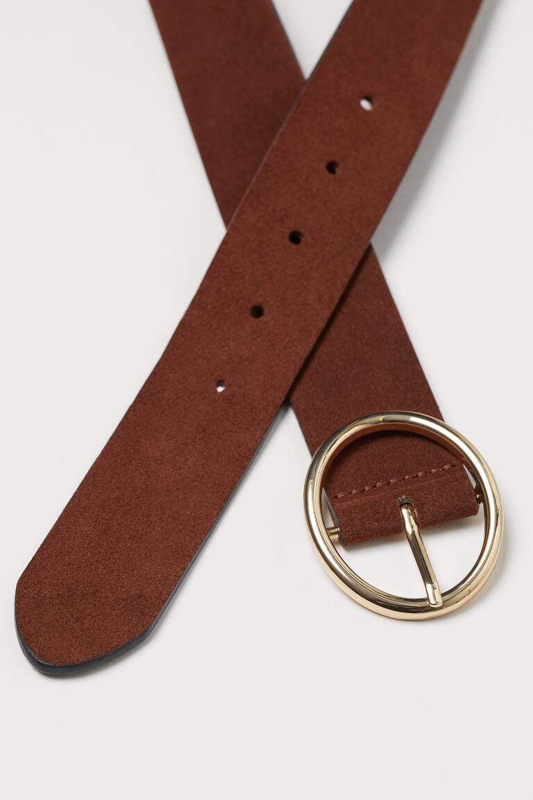 Wide Waist Belt - Brown - Ladies | H&M US