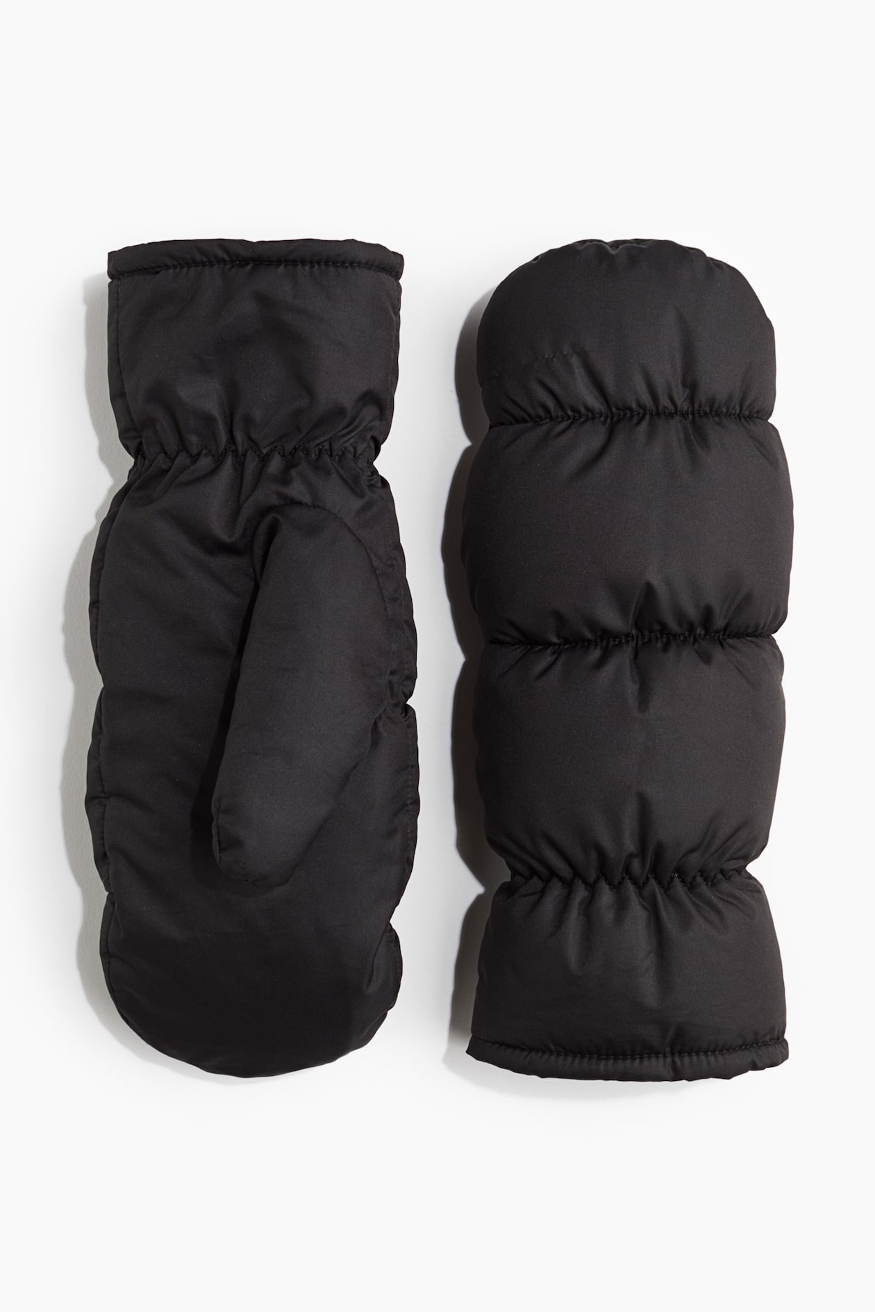 Padded mittens - Black - Ladies | H&M GB