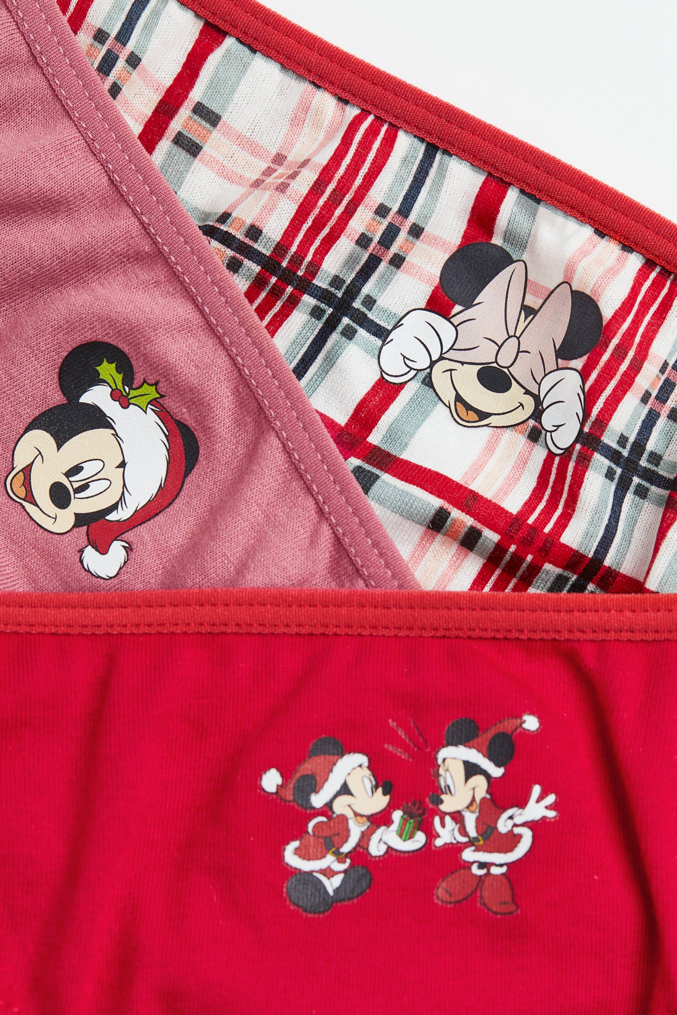7-pack cotton briefs - Red/Minnie Mouse - Kids | H&M PH