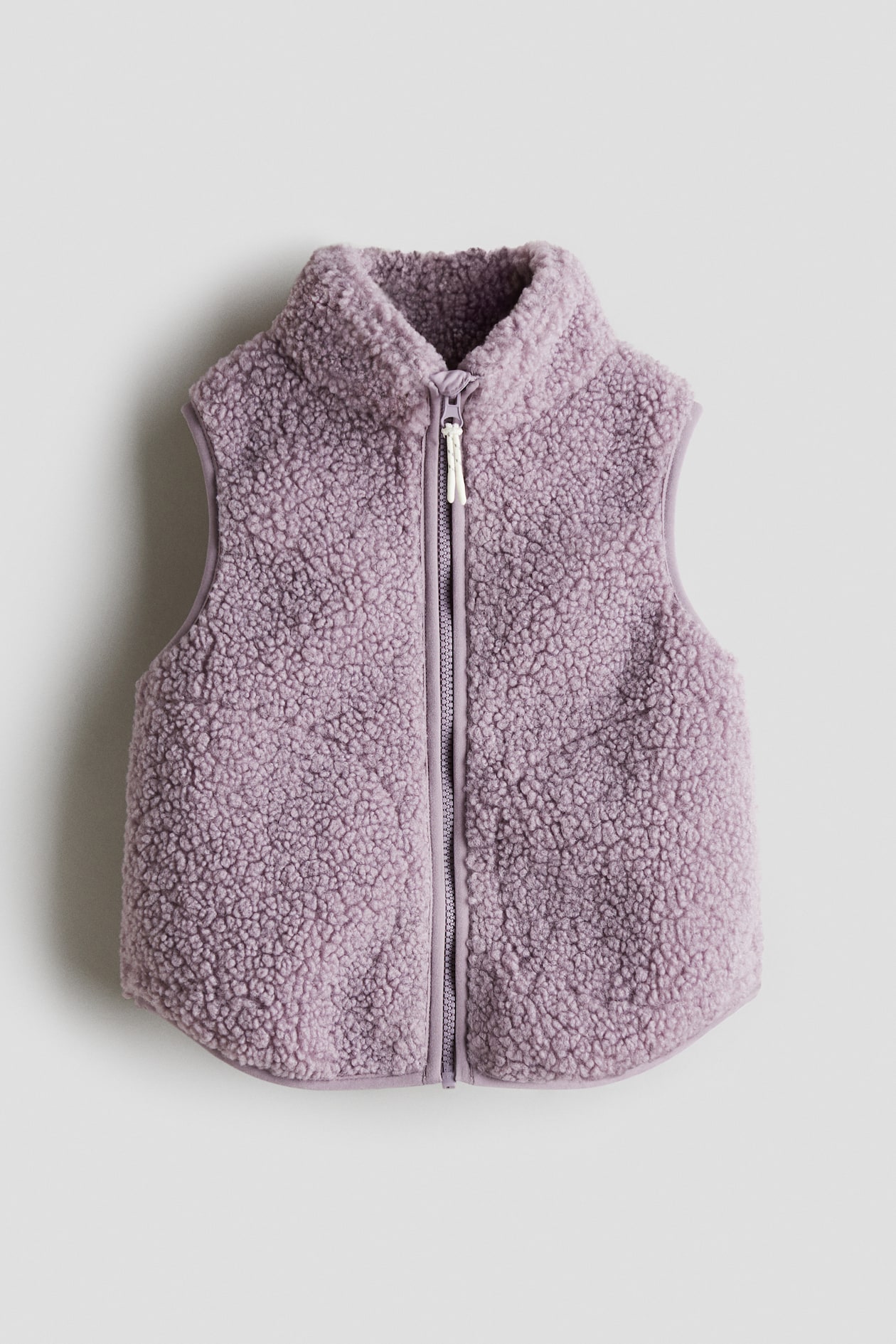 Chaleco cortavientos en borreguito THERMOLITE® - Lila claro - NIÑOS | H ...
