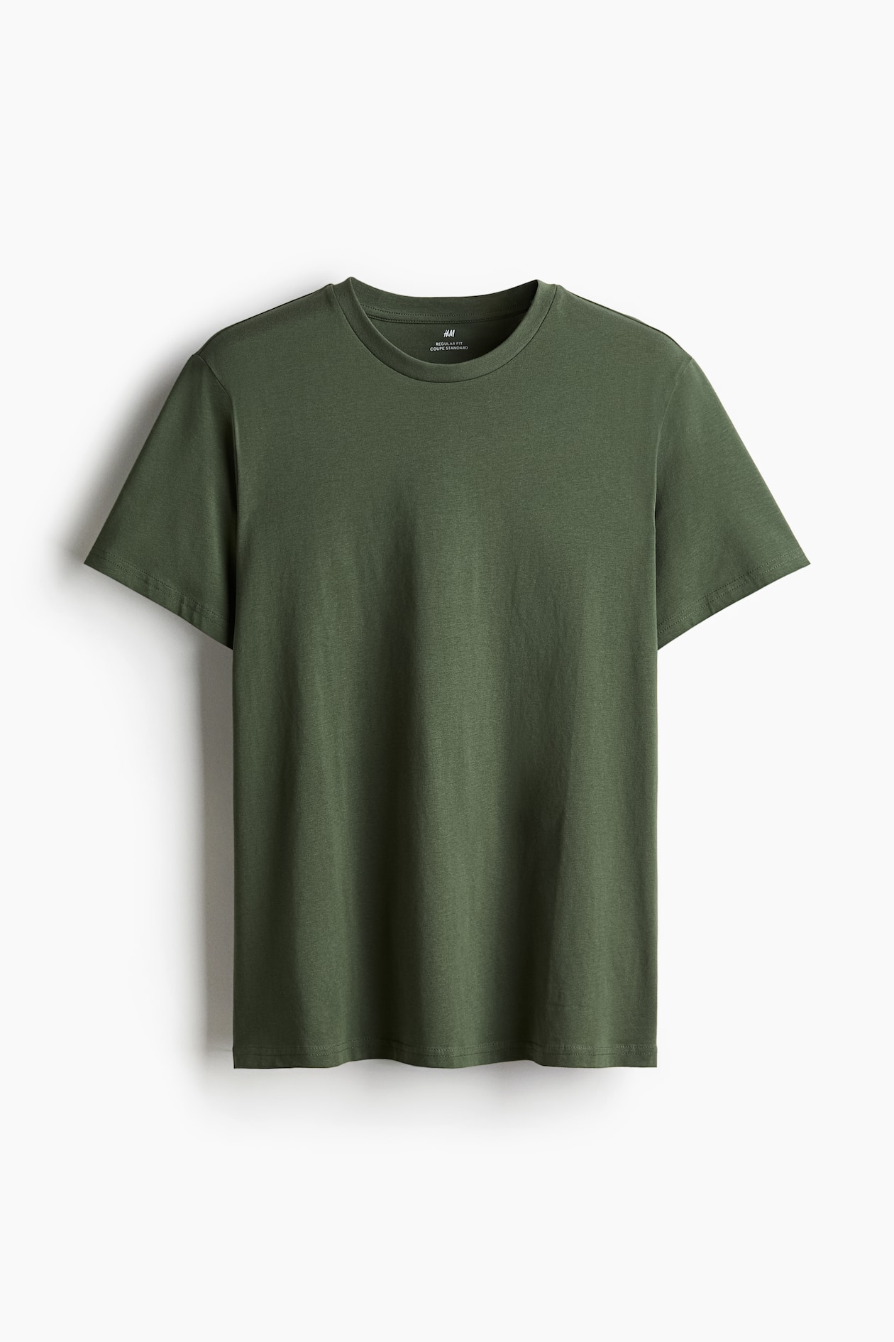Playera Regular Fit - Verde caqui - Men | H&M MX