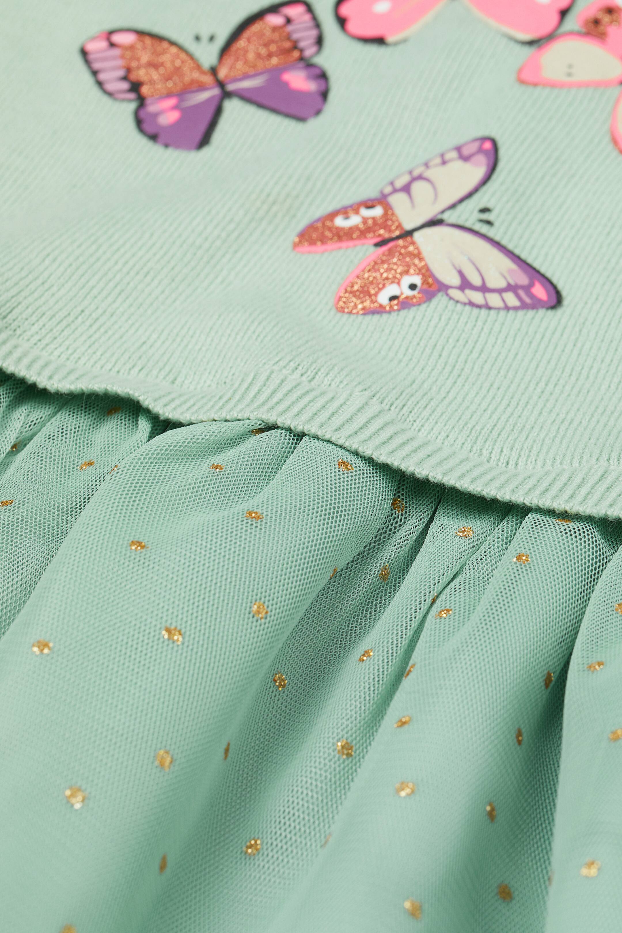 Haljina - Menta zelena/leptiri - Kids | H&M RS