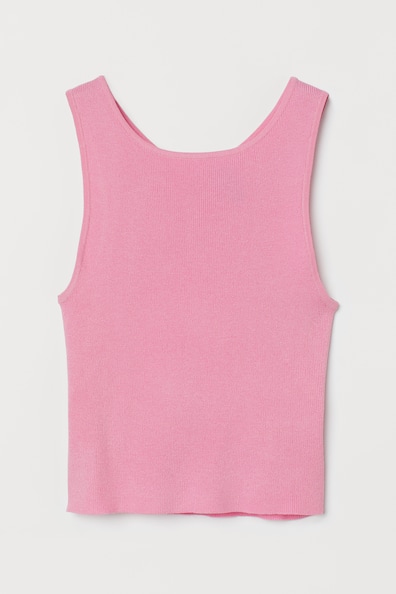 Cut-out Top - Pink - Ladies | H&M CA