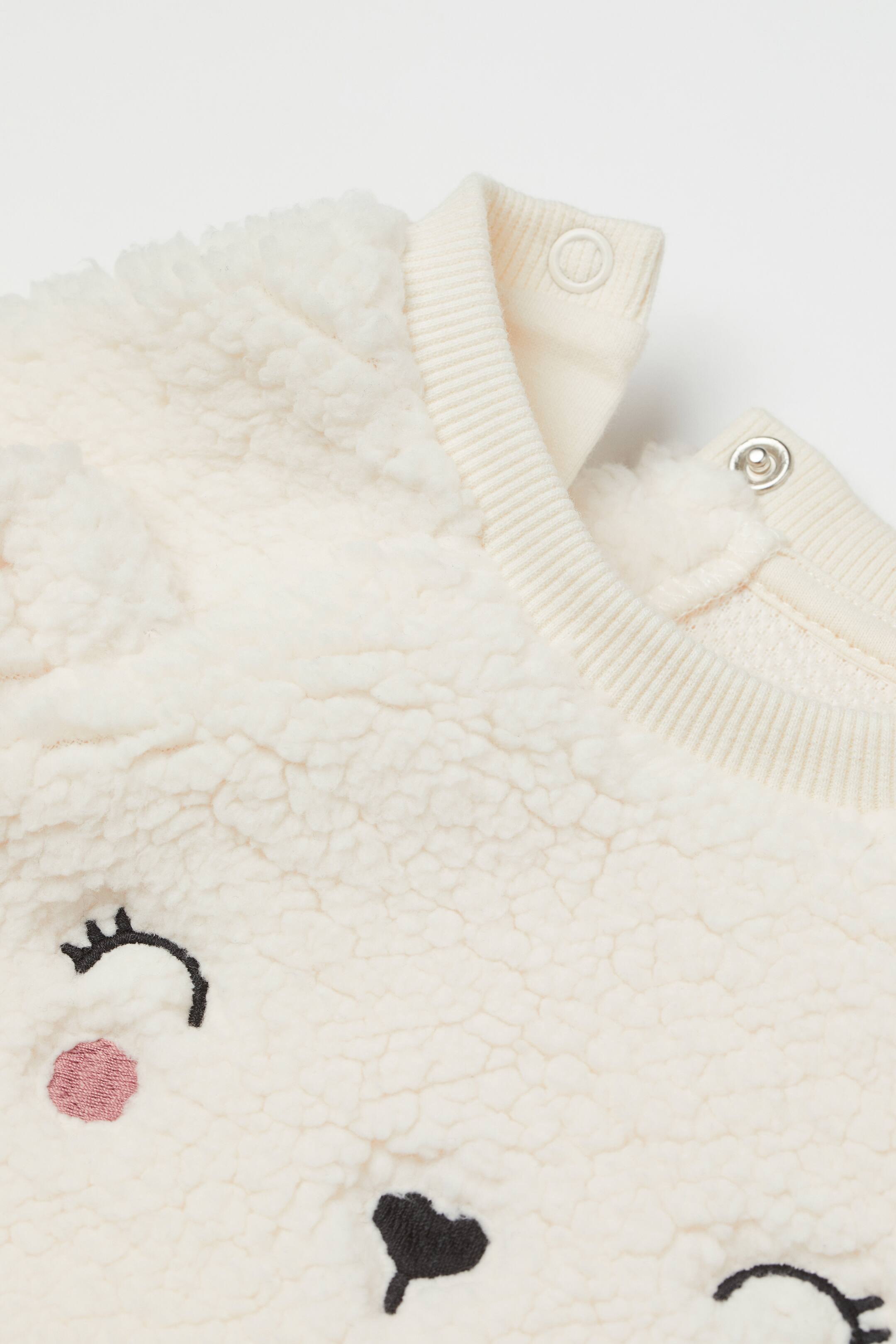 2-piece teddy set - Natural white - Kids | H&M GB