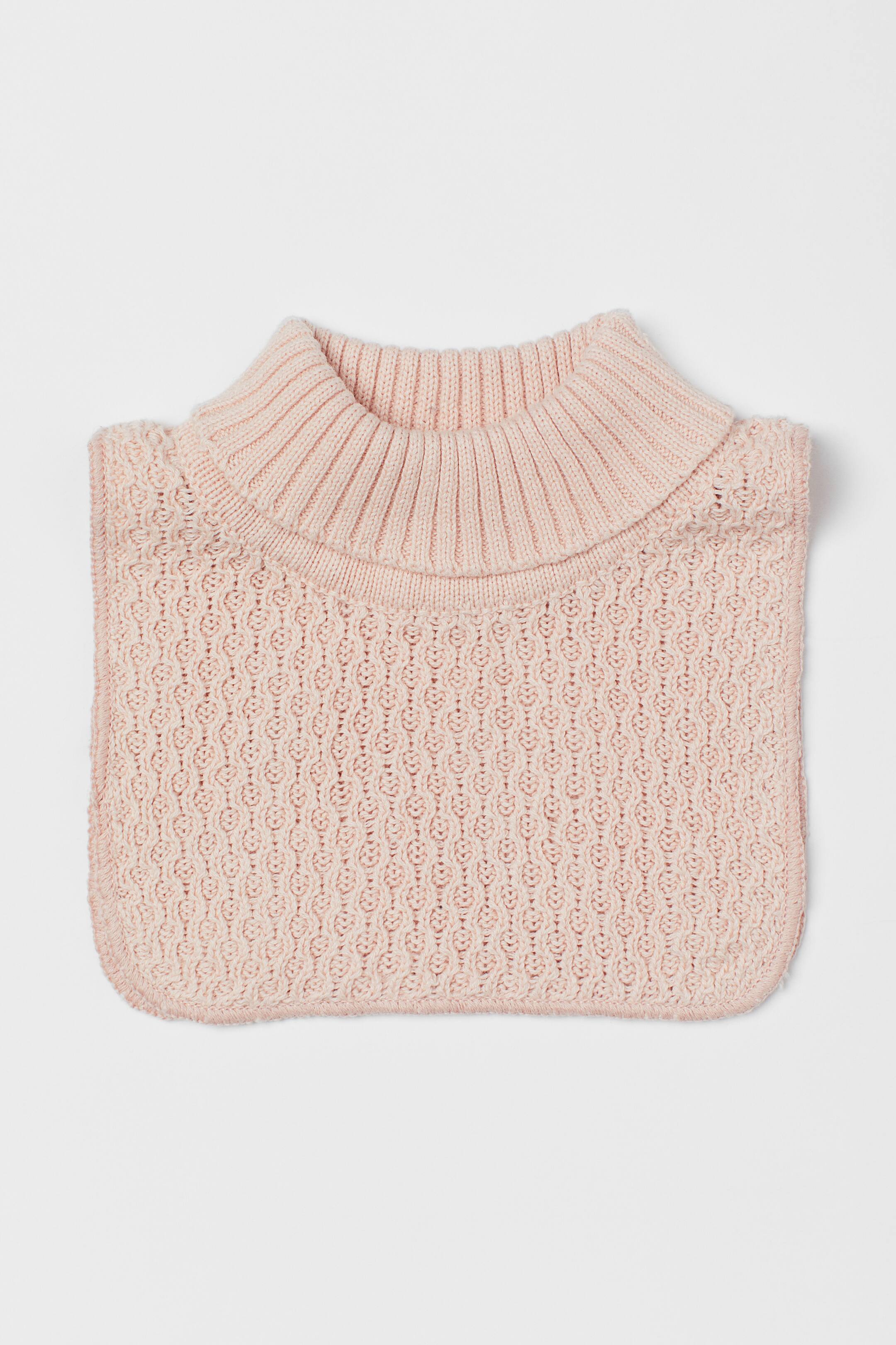 Rib-knit Turtleneck Collar - Powder pink - Kids | H&M CA