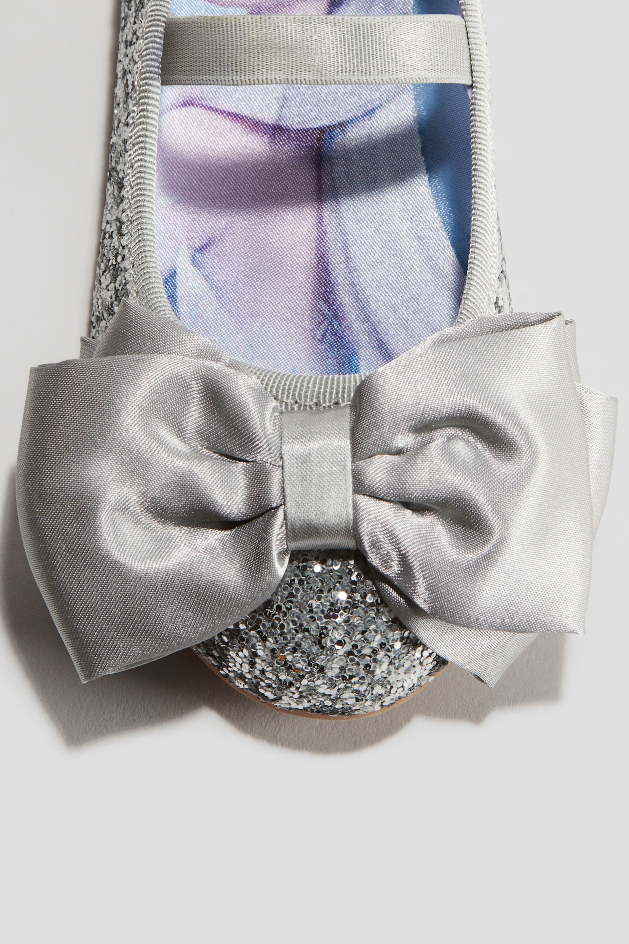 Glittriga ballerinaskor - Silver/Frost - BARN | H&M SE