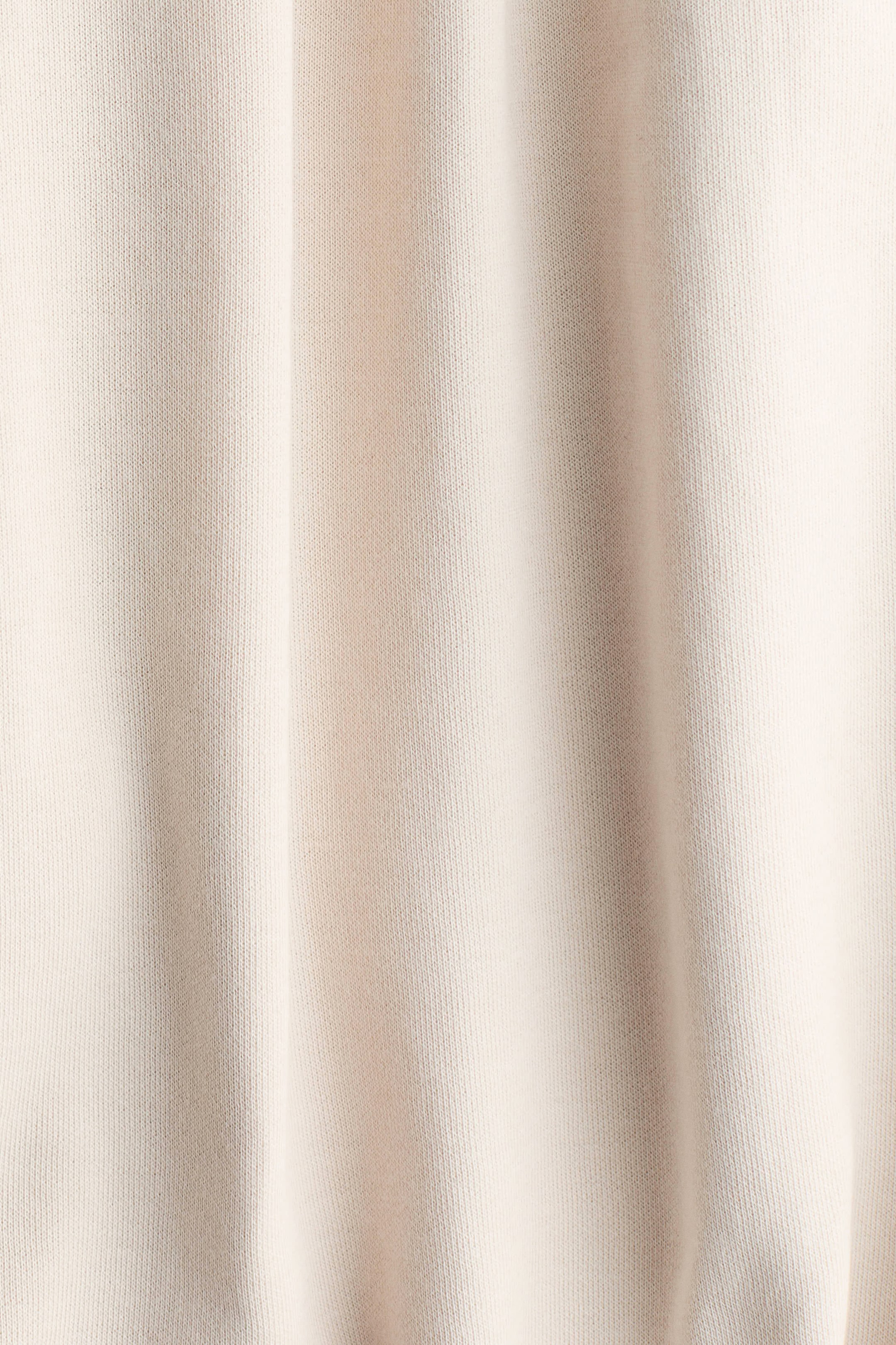 Women's Light beige Wide interlock joggers | H&M HK