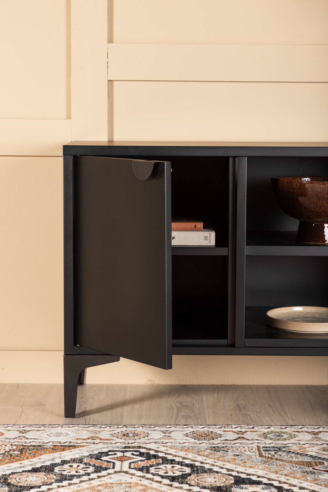 Piring Kast - Staal, Zwart - Venture Home - HOME | H&M NL