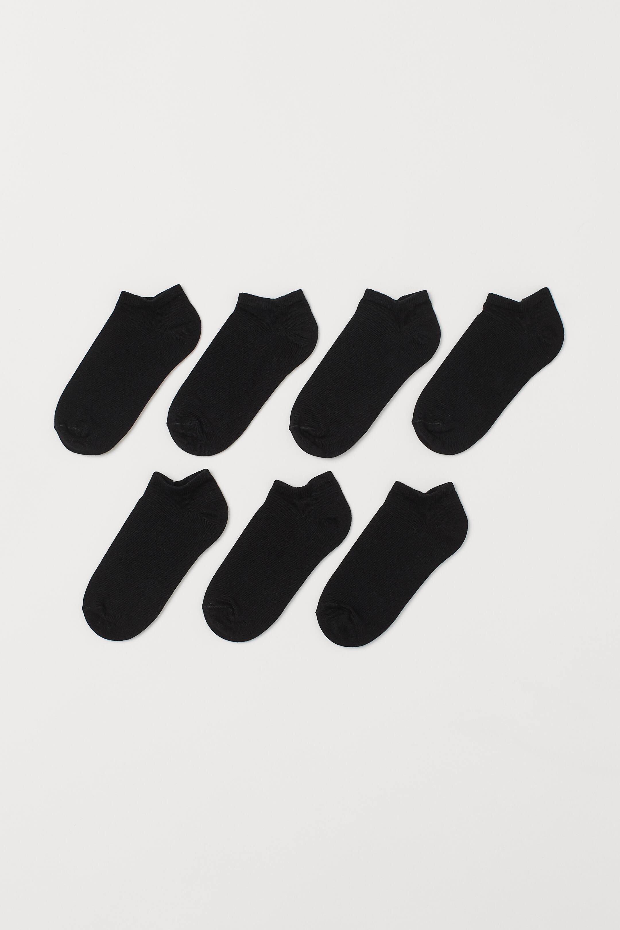 7-pack trainer socks - Black - Kids | H&M GB