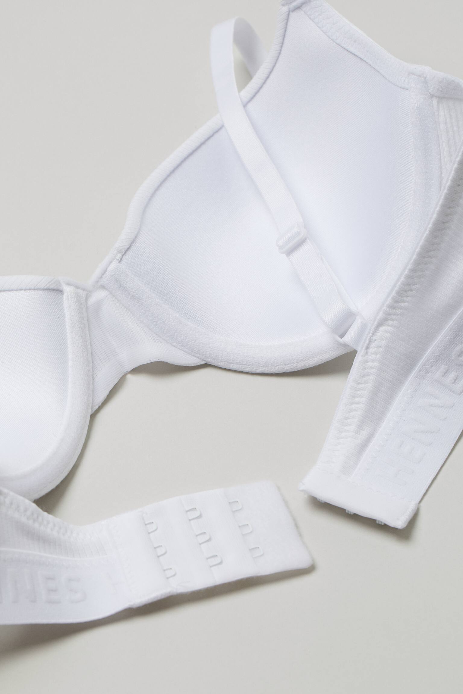 Padded Underwire Cotton Bra - White - Ladies | H&M US
