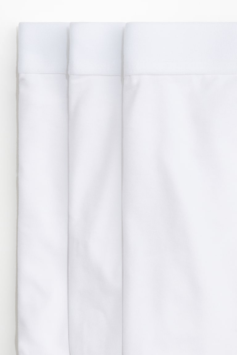 Men’s White 5-pack Short Boxer Briefs with Lycra® | H&M US