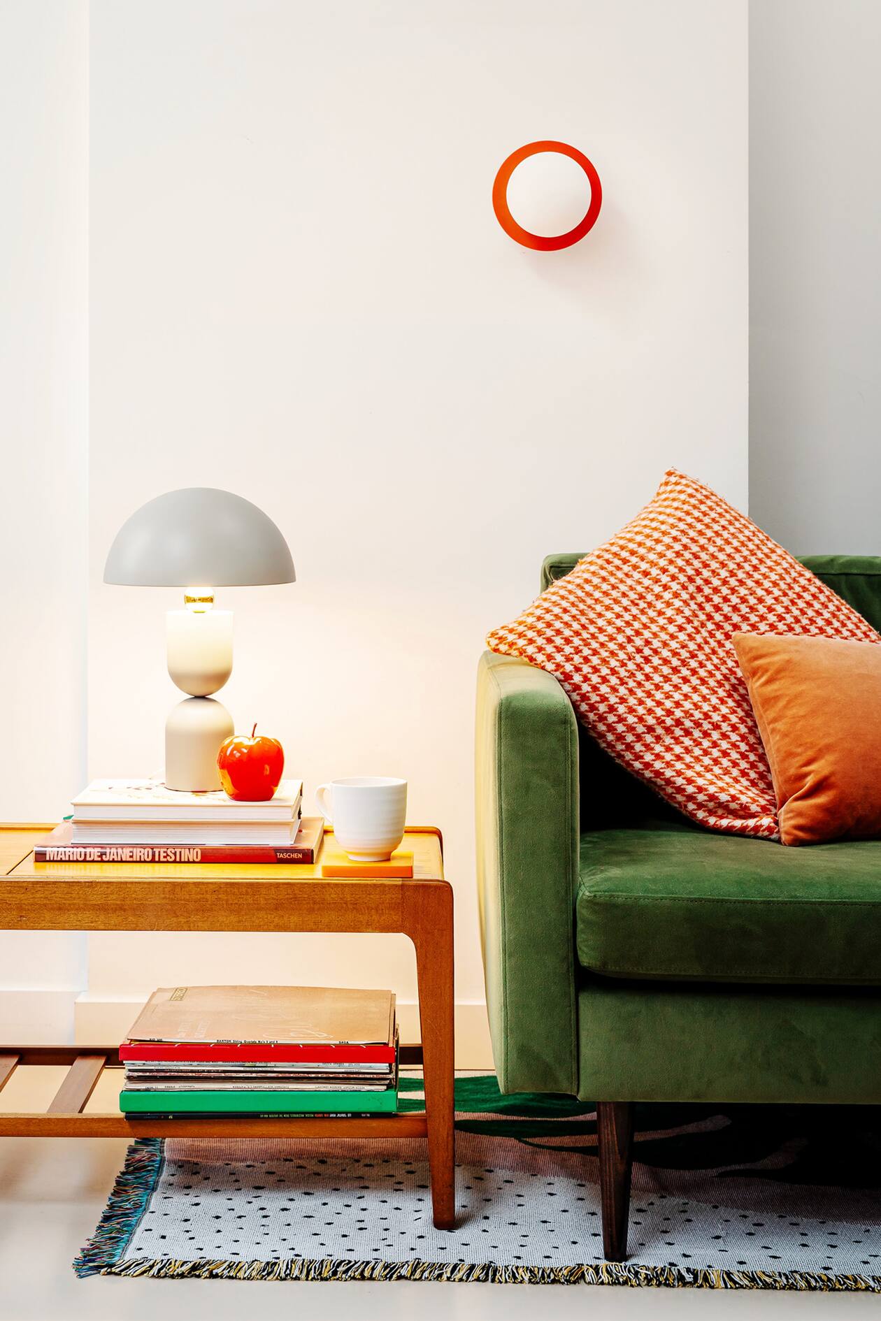 Opal Disk Wall Light - Orange - houseof - Home All | H&M GB