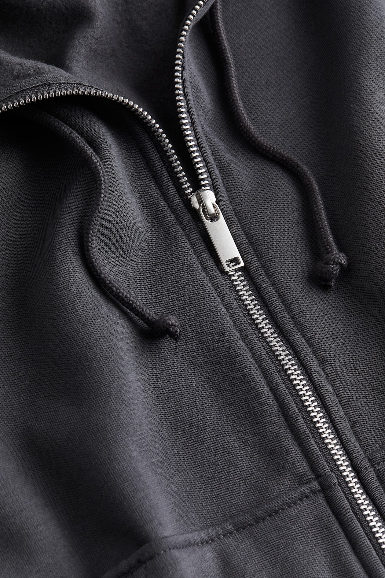 Women's Dark grey Zip-through hoodie | H&M MY